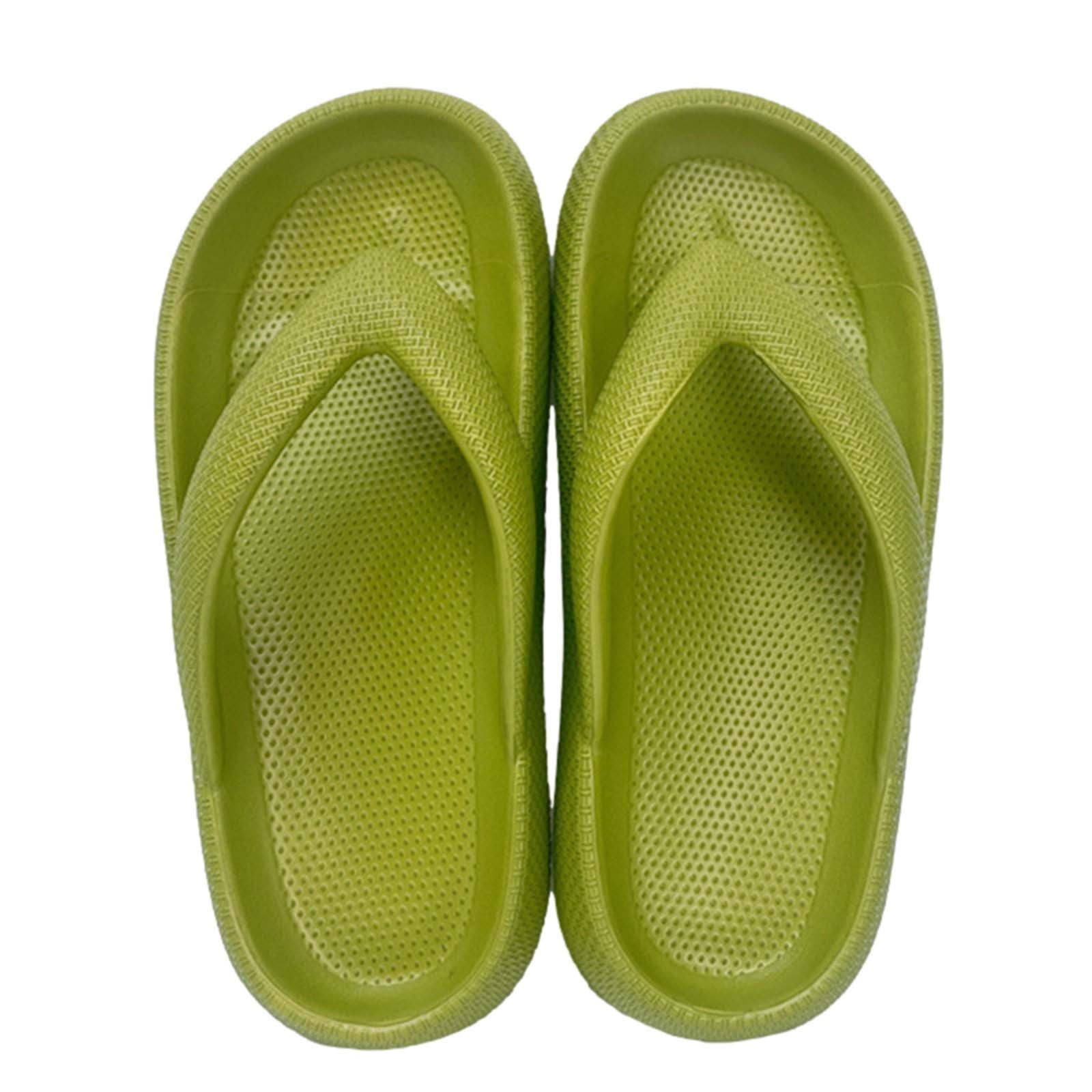 Women Men Cloud Slippers Sandal Comfort Flip Flops Soft Pillow Thong ...