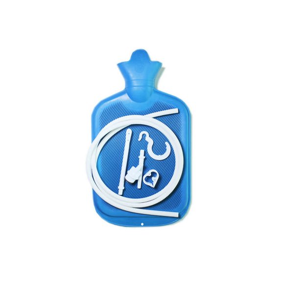 Combination Douche Enema And Water Bottle System