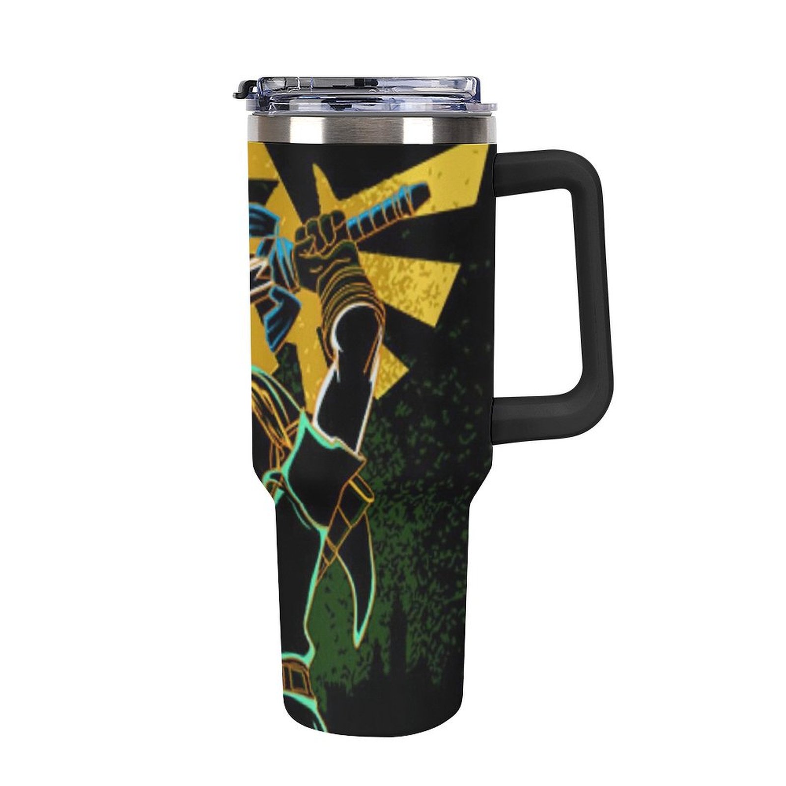 Women Men Legend Of Zelda 40 Oz Tumbler with Handle Stainless Steel Cup ...