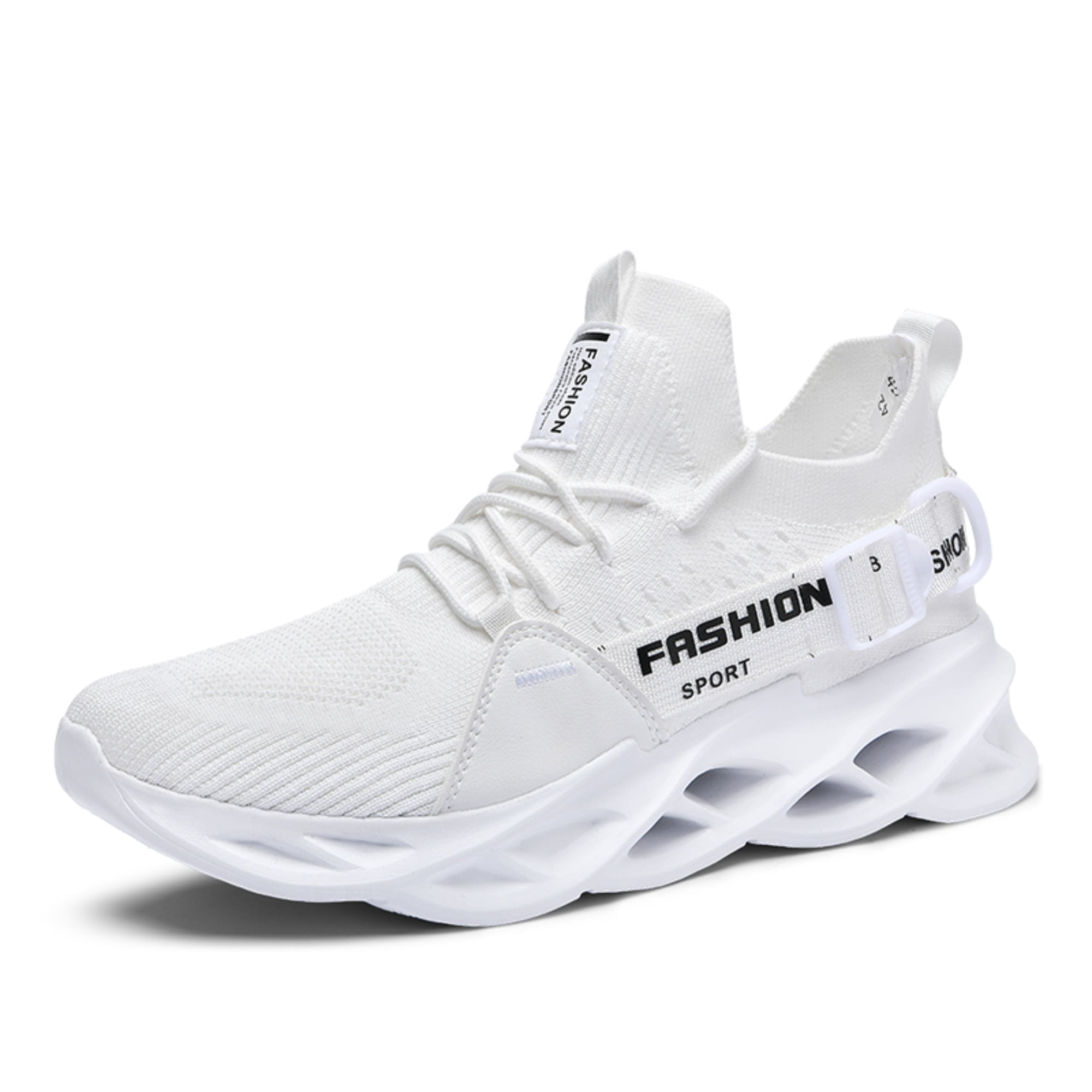 Women Men Running Shoes Breathable Non Slip Mesh Sneakers, Hollow ...