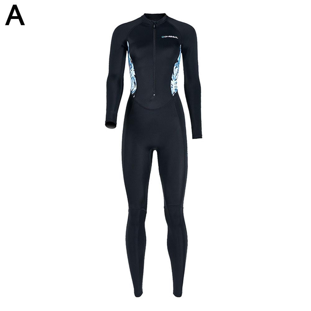 Women Men Wetsuit 2mm 3mm,Women Wetsuit,Neoprene Full Body UV Protection One Piece Long Sleeves ...