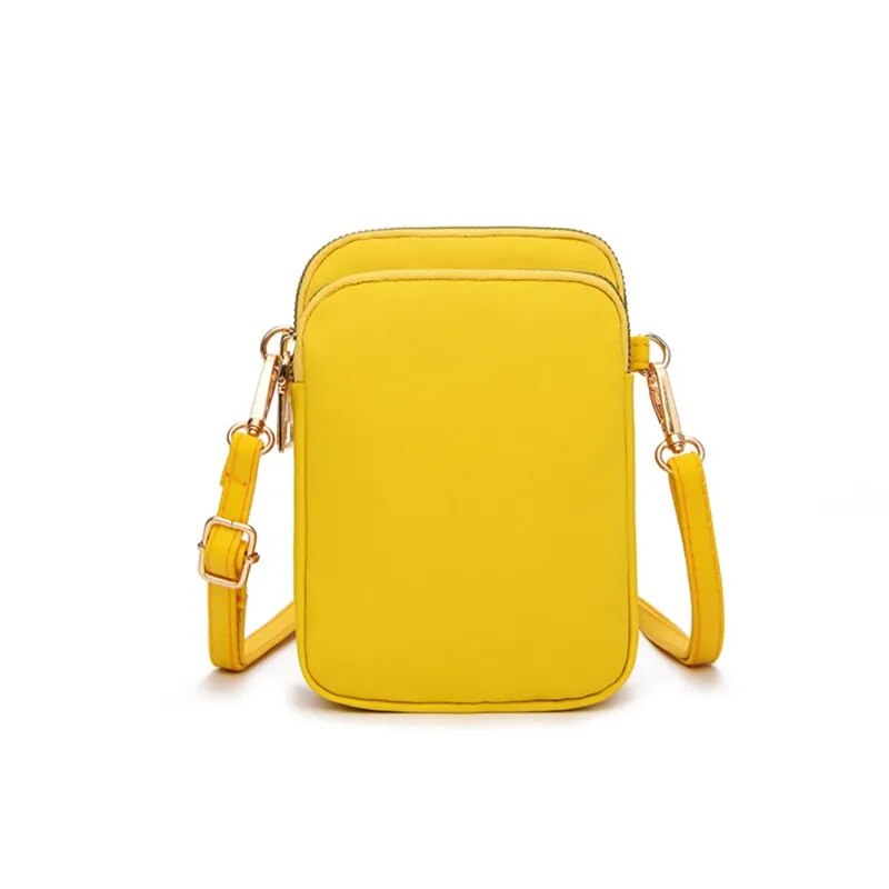 Women Mini Bag Crossbody Zipper Shoulder Bags Mobile Phone Purse ...