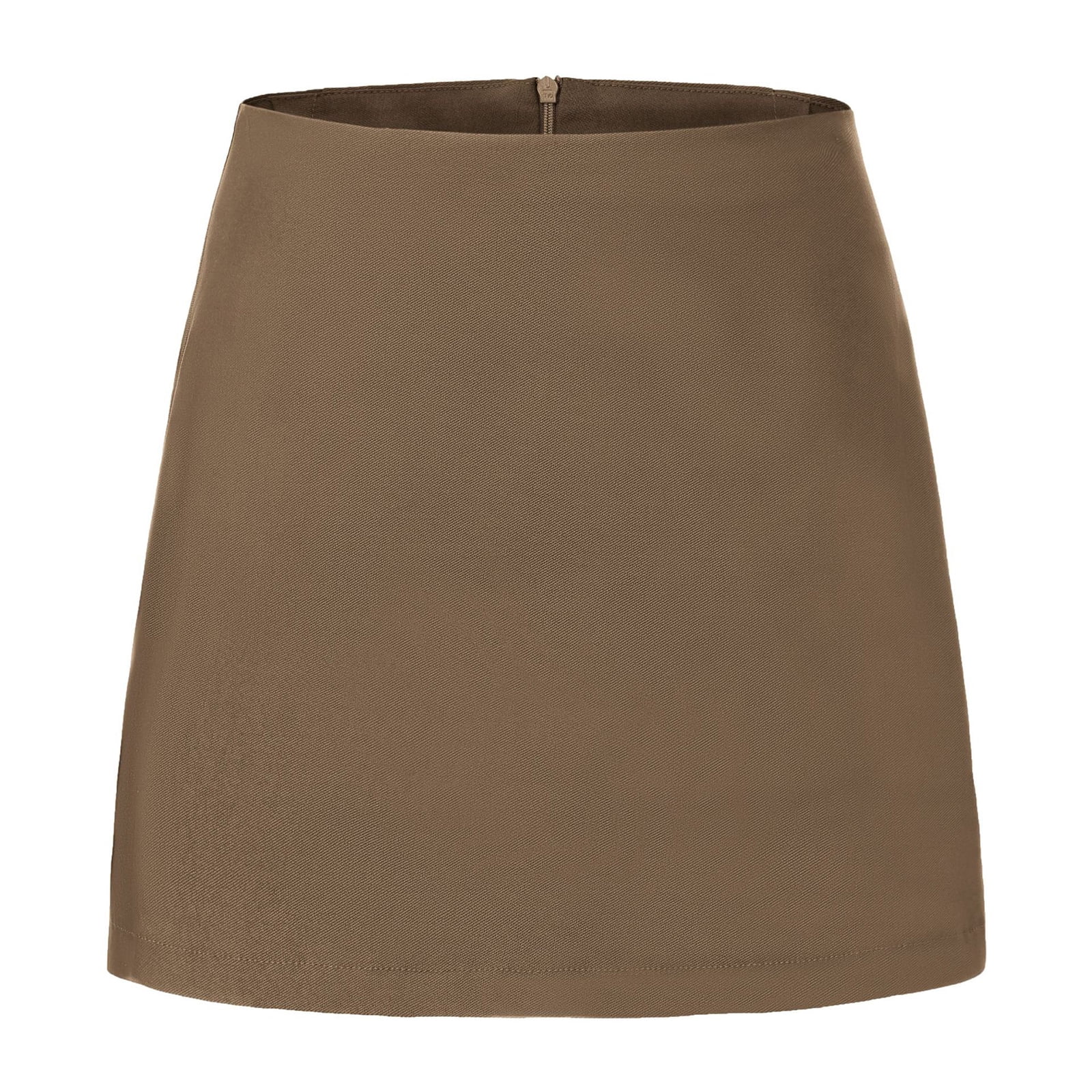 Women Mini Skirts 2026 Spring Trendy Silk Satin Short Skirt High ...