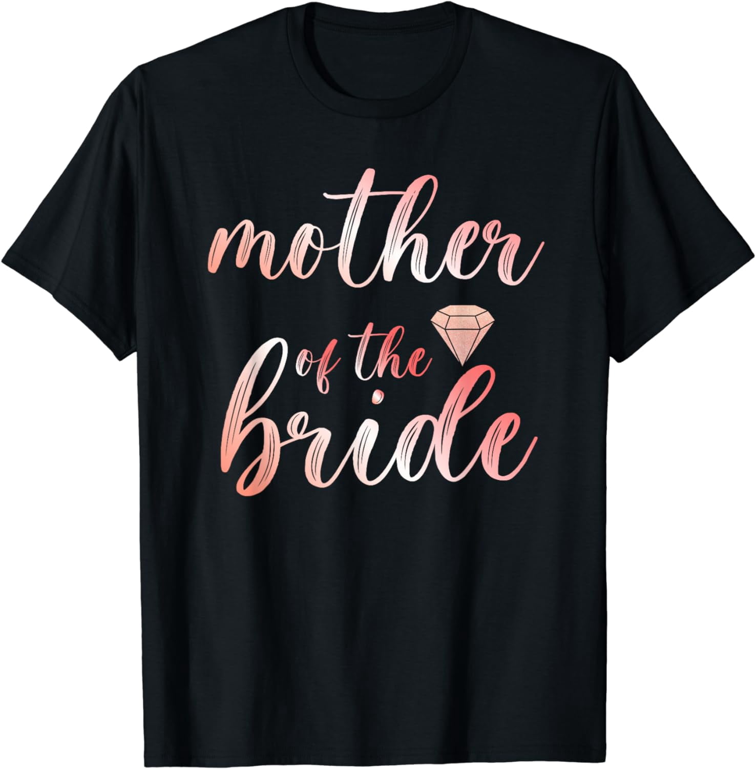 Women Mom Mother Of The Bride Marriage Bridal Shower Party T-Shirt ...