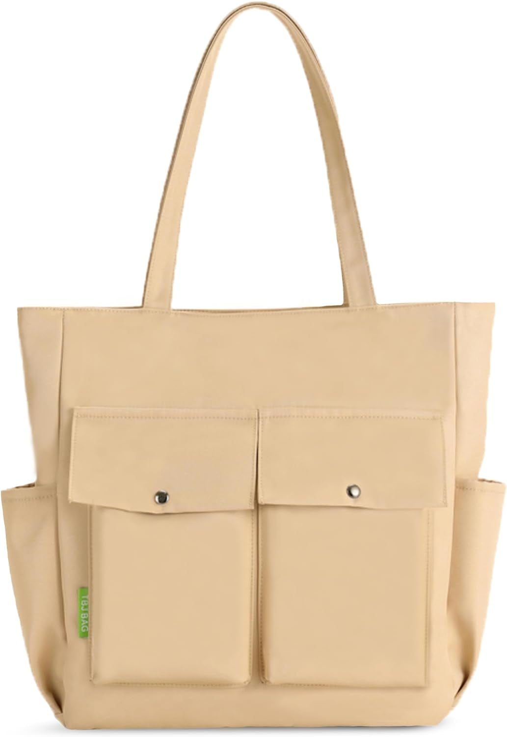 Women Multi Pockets Zipper Waterproof Lightweight Tote Bag Casual Large ...