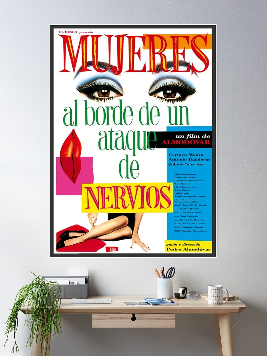 Women On The Verge Poster Poster Wall Art, Modern Wall Decor For Living ...