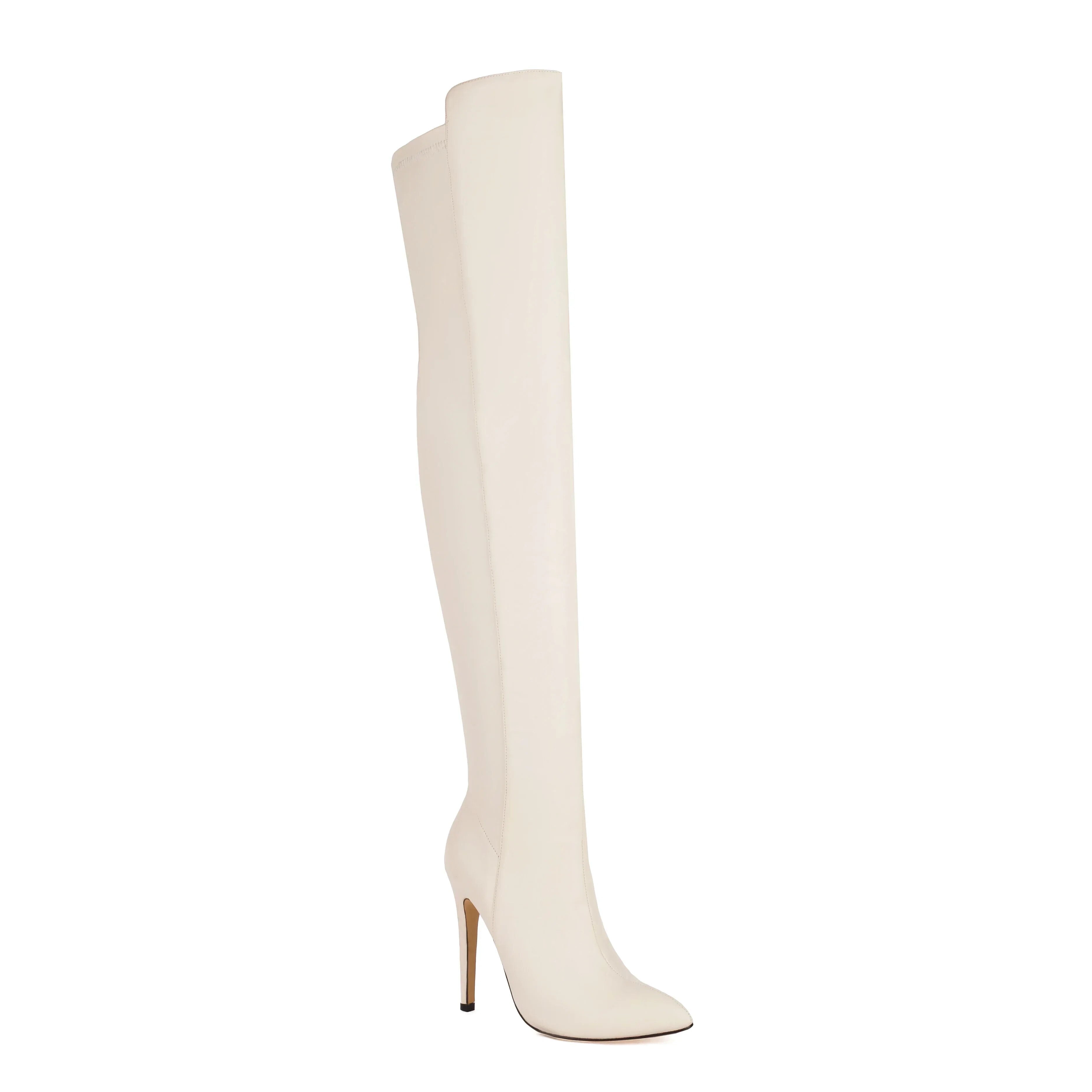Women Over The Knee Boots Thigh High Long Pointed Toe Stiletto Heels ...