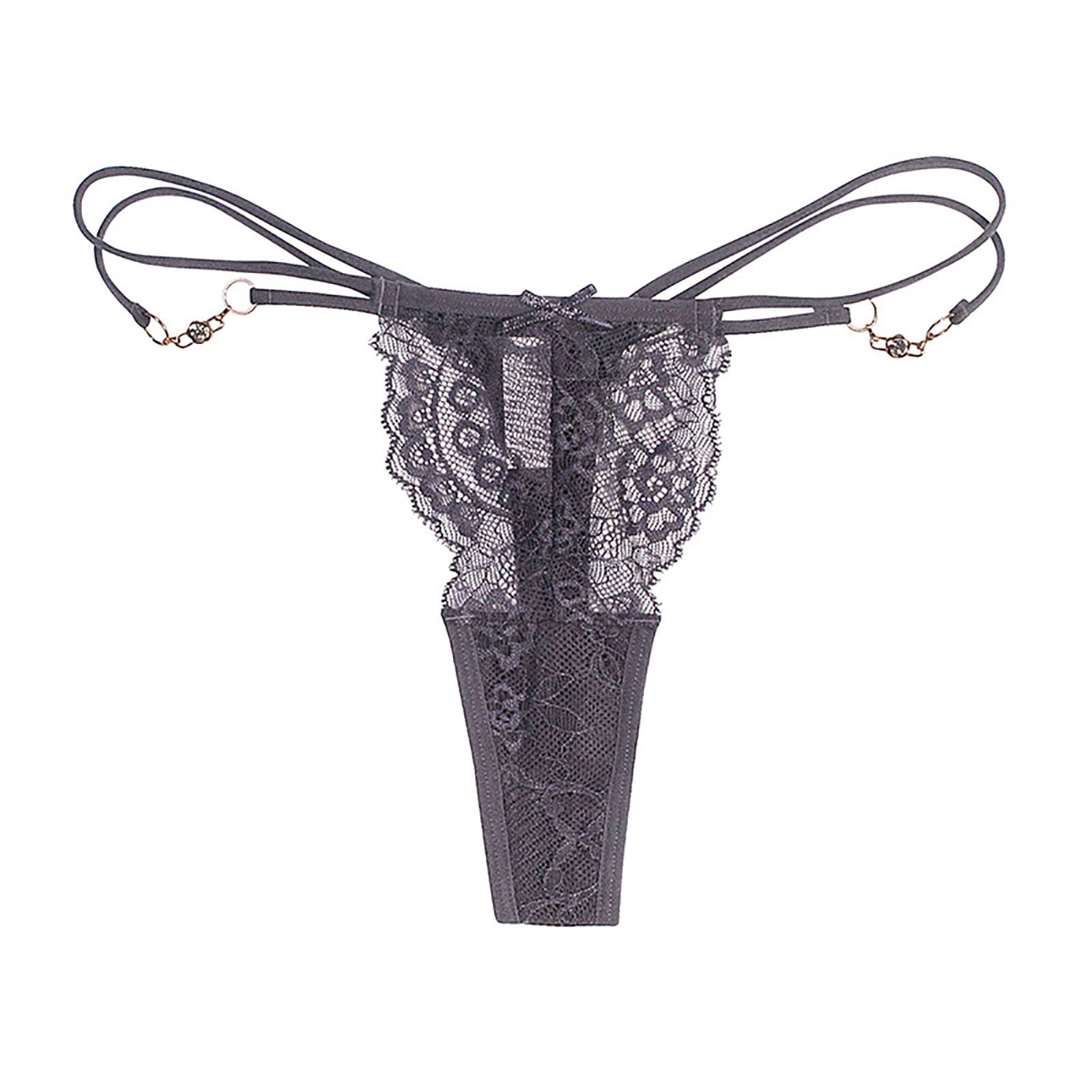 Bjutir Women Panties Womens T Back Panties Thong Lace Sports
