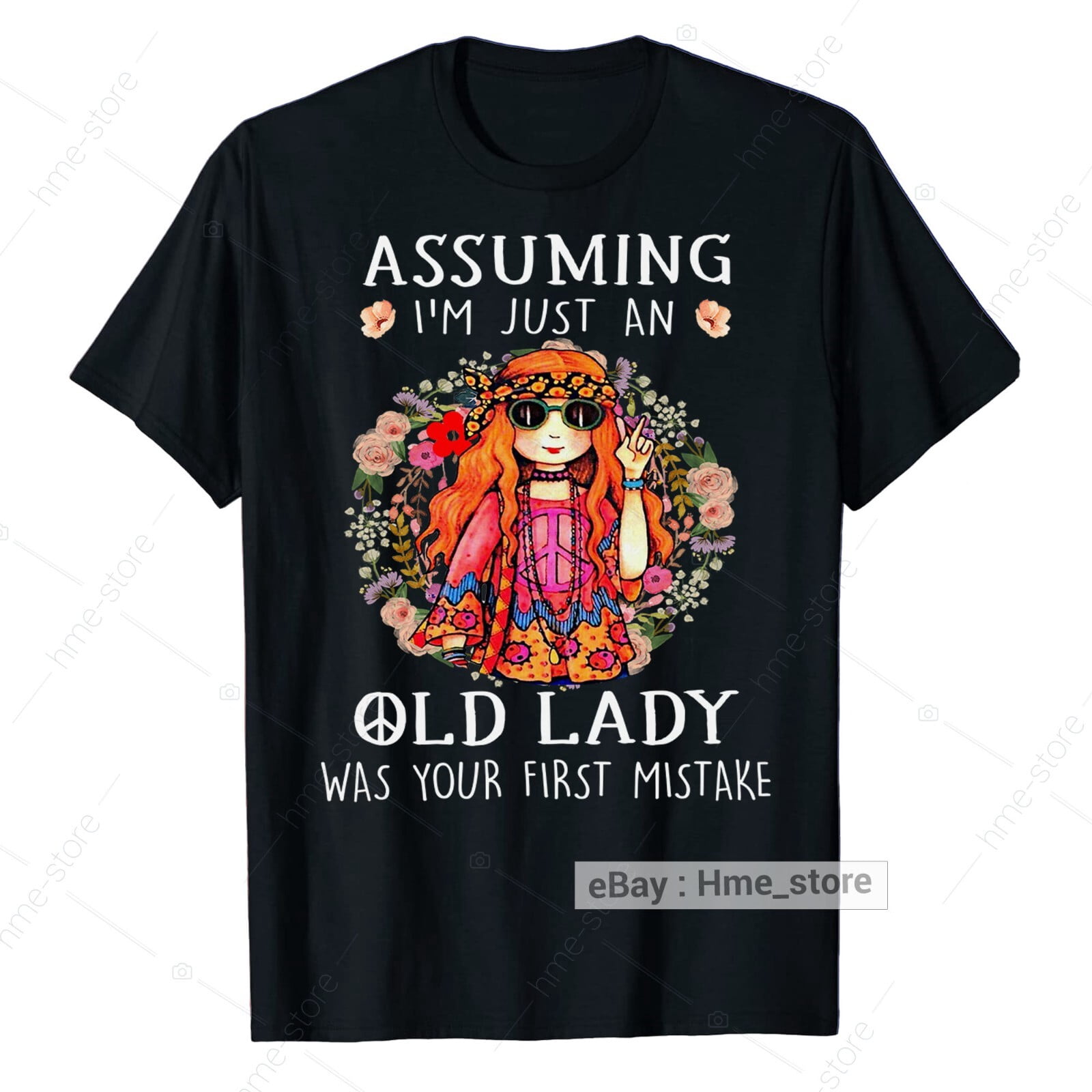Women Peace Love Hippie Soul Flower Good Vibes T-Shirt - Walmart.com