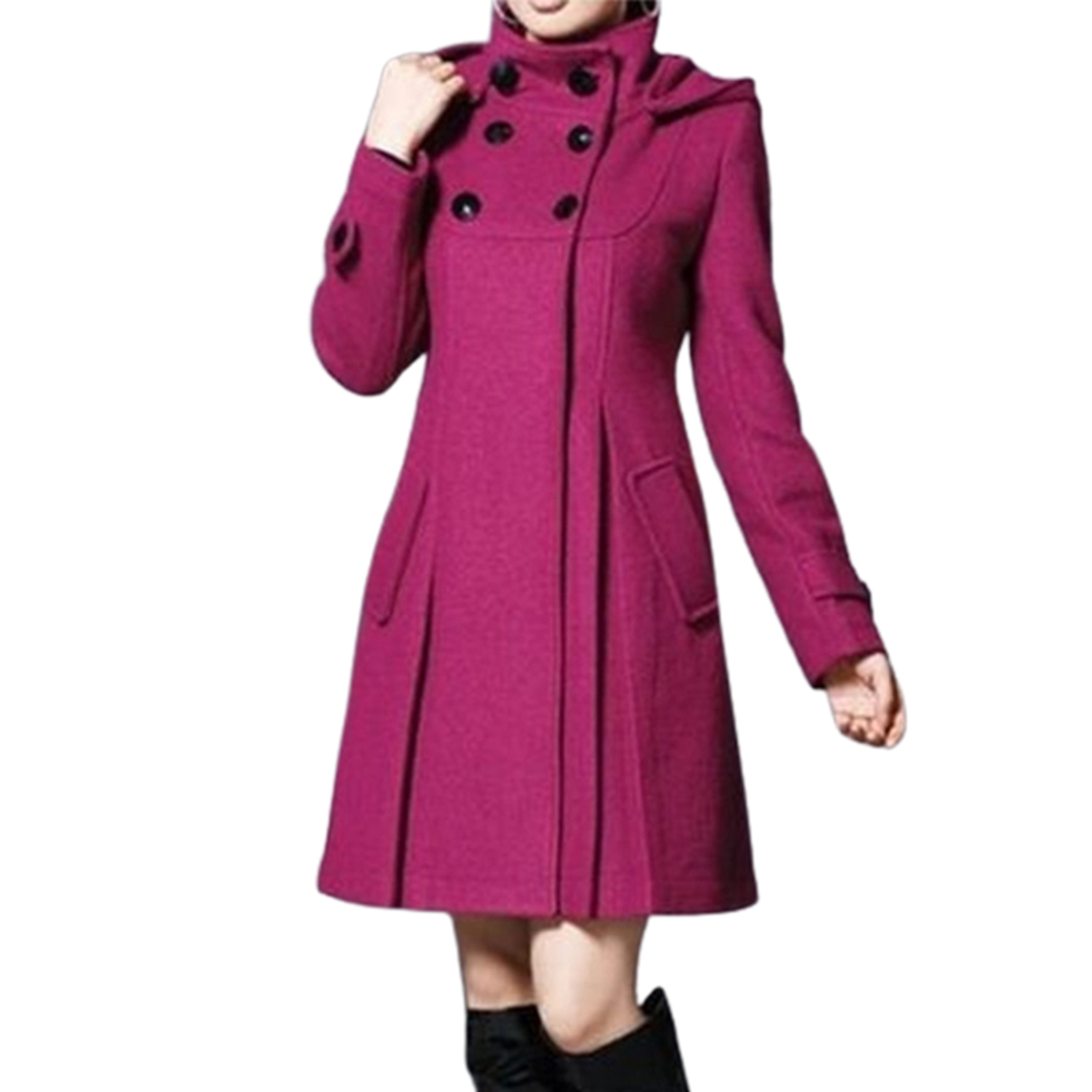 Pink Pea Coat Design