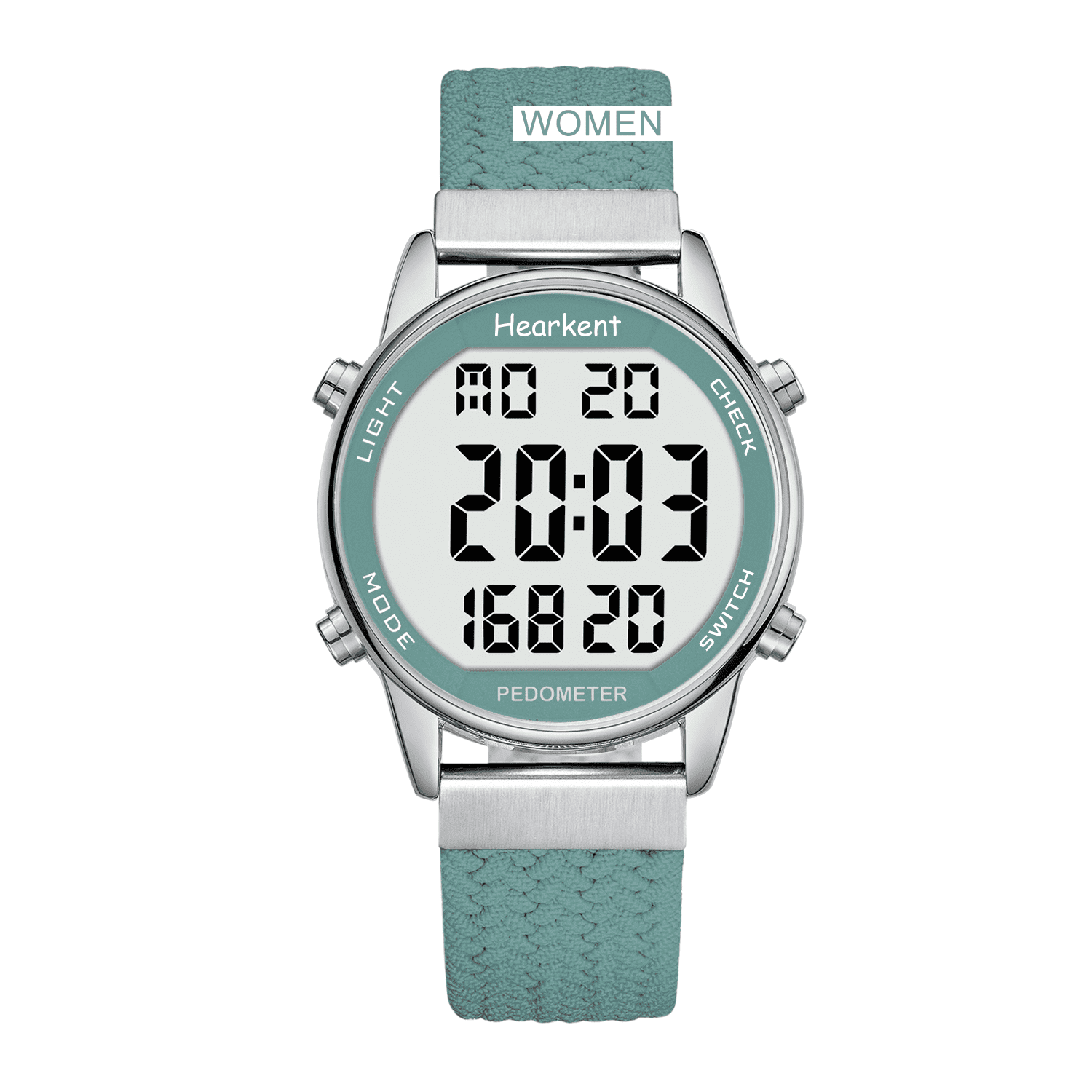 Women Pedometer Watch-Step Tracker Watch with Calories Counter-Non Bluetooth Pedometer Watches ...