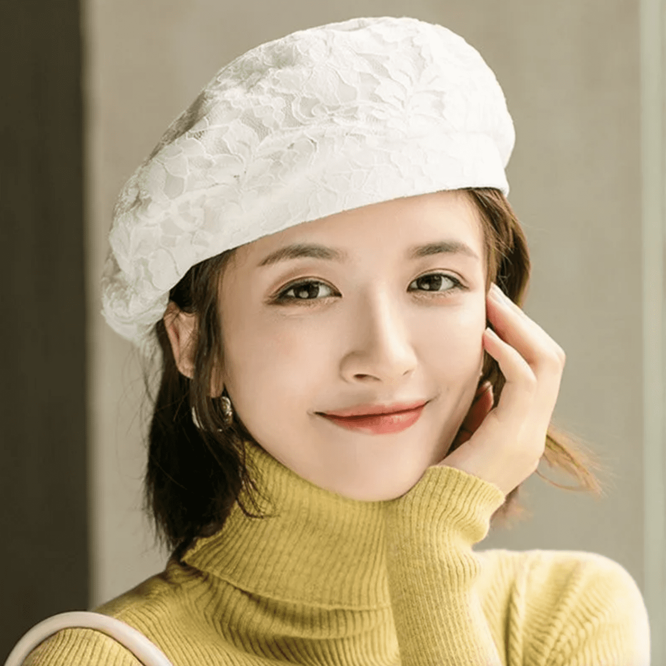 Women Pink Hat, Lady Pink Caps, Bucket Hat for Women, Girls Beret Hat ...