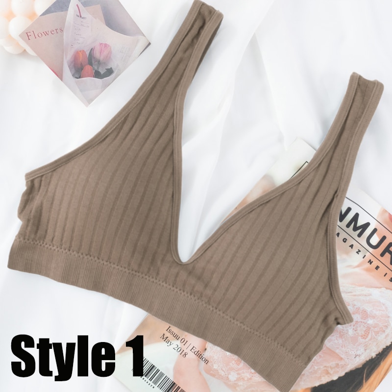 Women Plunge U Shape Bra Top Maternity Bra for Pregnancy Bra Feeding ...