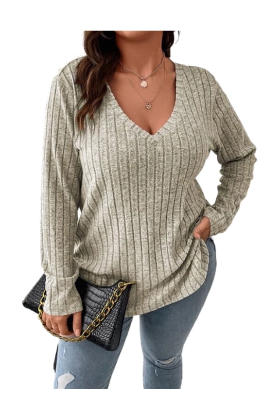 Womens Striped Sweater