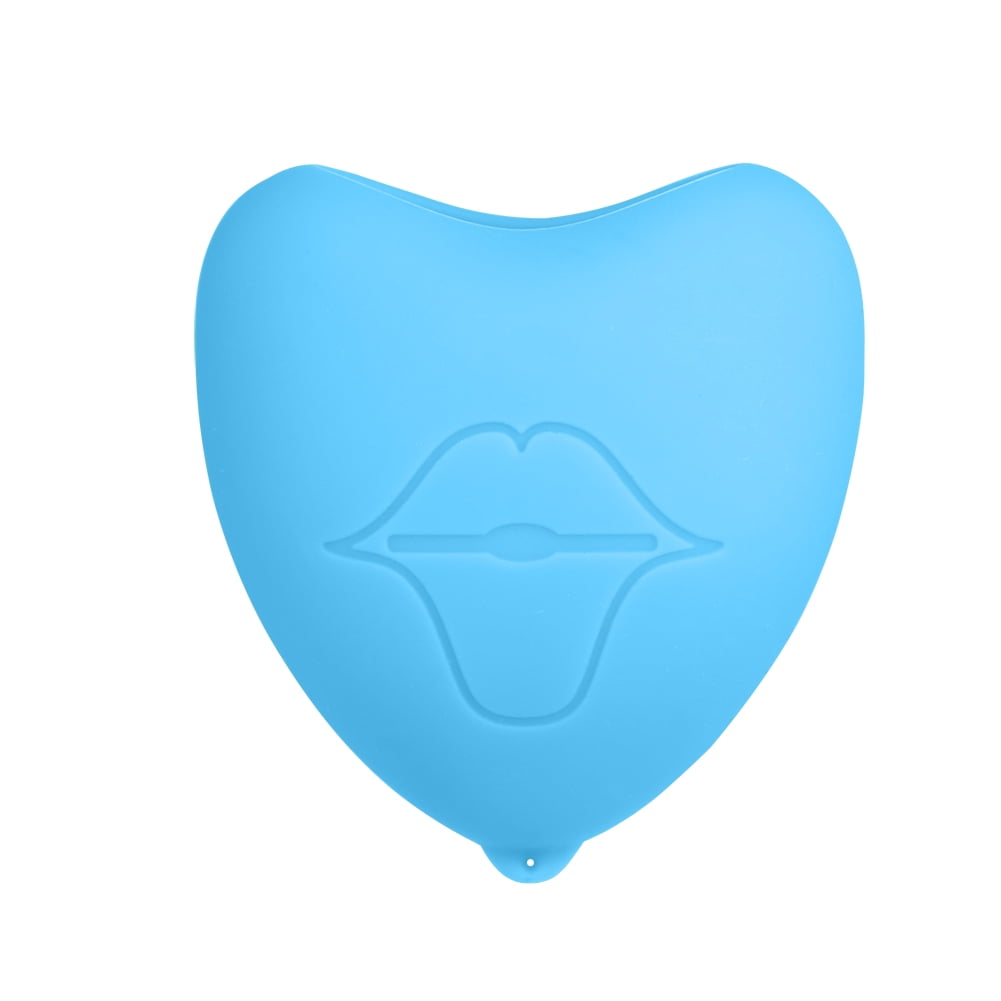 Women Portable Love Heart Shaped Lip Plumper Enhancer Lip Suction