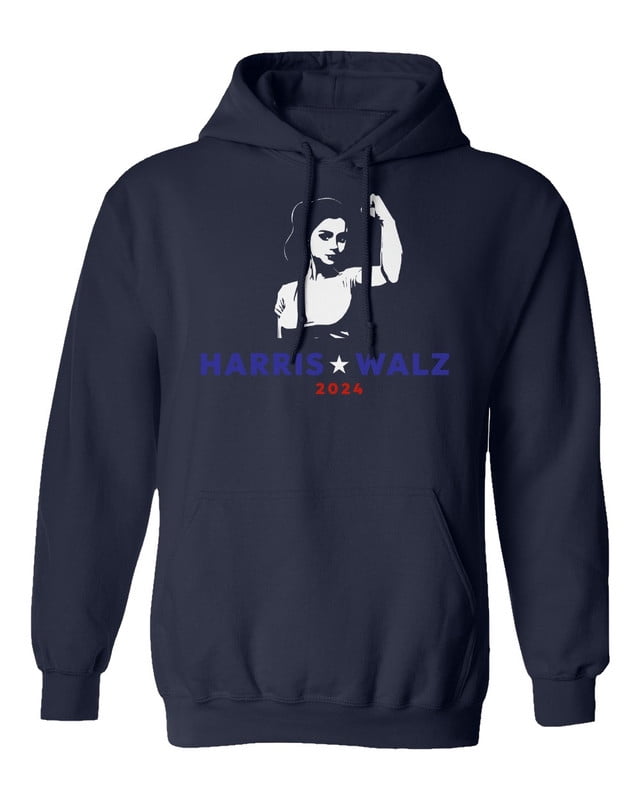 Women Power Harris Walz for President Elections 2024 Unisex Hooded ...