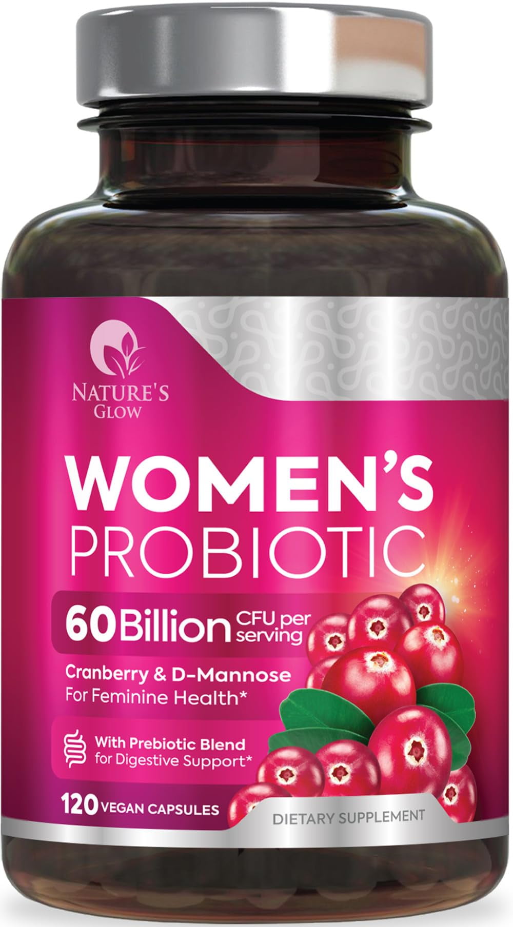 Probiotics For Women 60 Billion CFU Per Serving - Women's Probiotic For ...