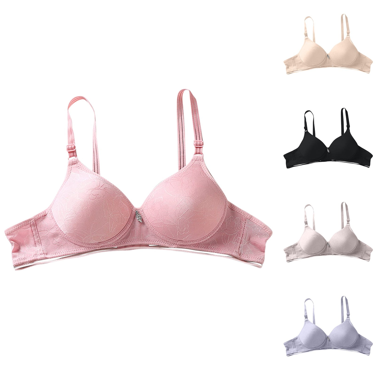 Women Push Up Bra Plus Size Lace Underwire Soft Padding Lift Up Bra ...