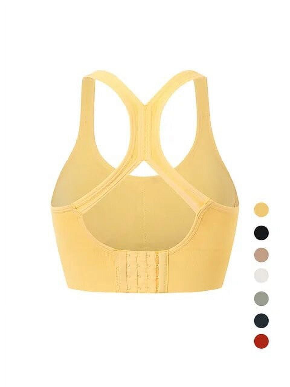 Women Push Up Seamless Sports Bra Workout Sport Top Crop Fitness Active ...
