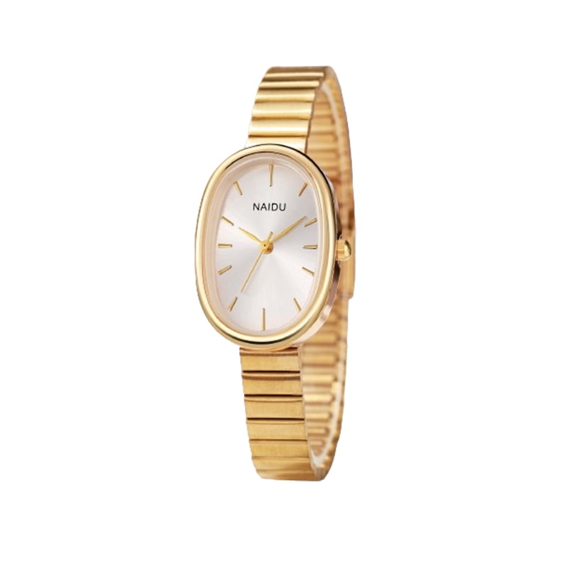 Women Quartz Wrist Watches Strap Oval Watch Easy Read Dial Classical ...