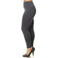 Women Queen Size Warm Fleece Lined Full Length Leggings Plus Size L 1x