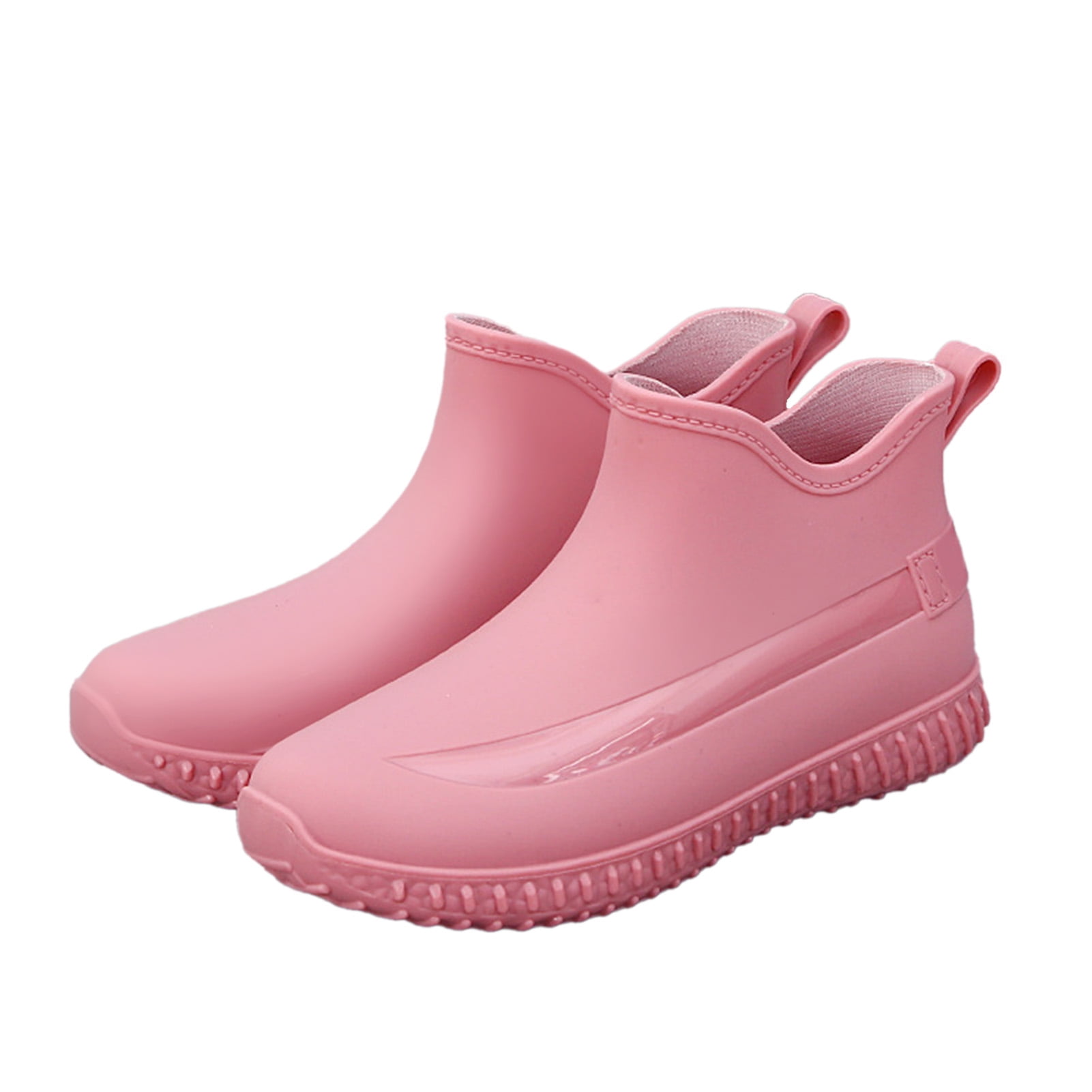 Blossomir Women Rain Boots Soft PVC Anti Slip Sole Waterproof Stylish ...