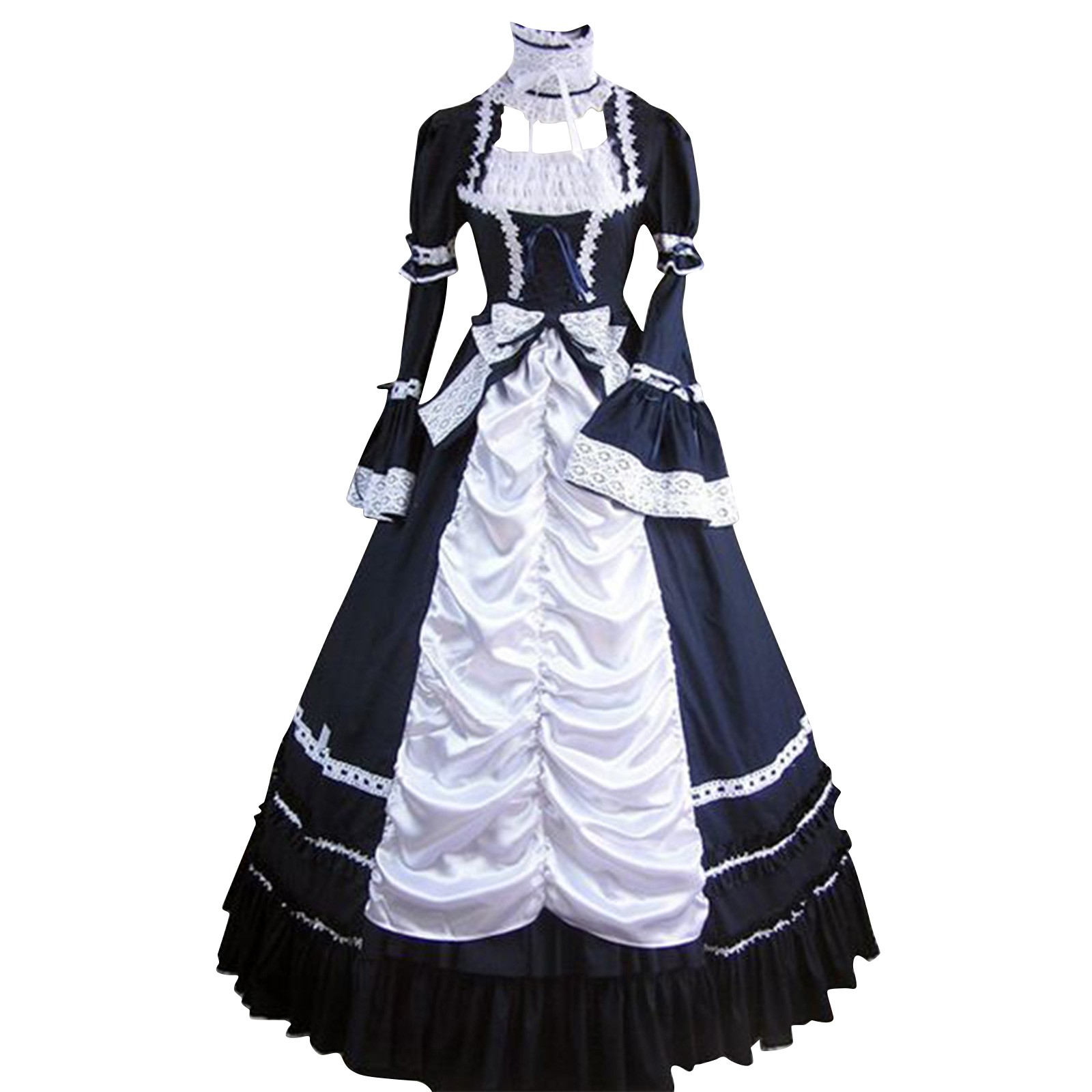 Women Rococo Dresses Baroque Marie Antoinette Ball Gown 18th Century ...