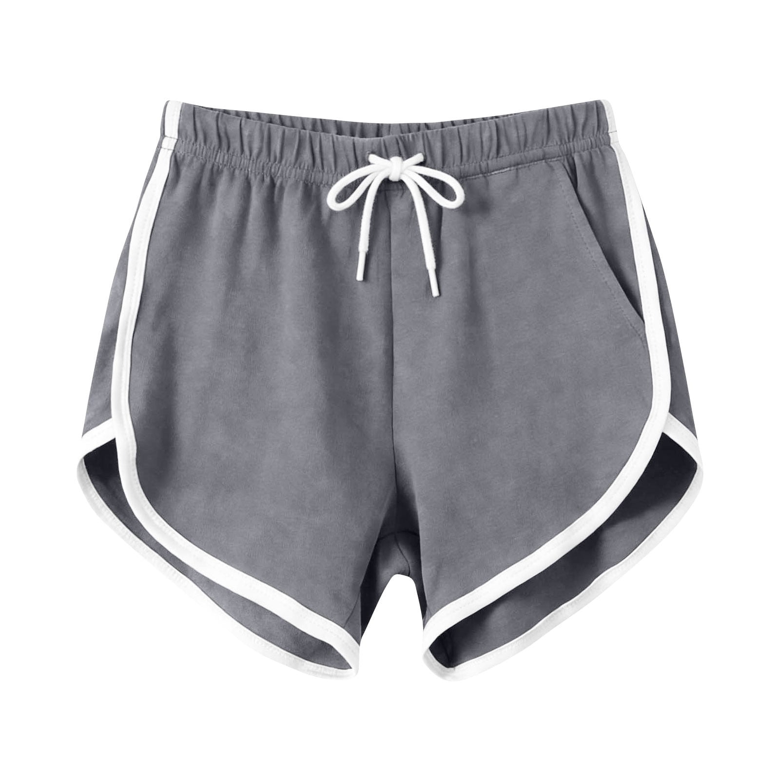 Women Running Athletic Shorts 1/2 Pack Gym Yoga Summer Active Dance ...