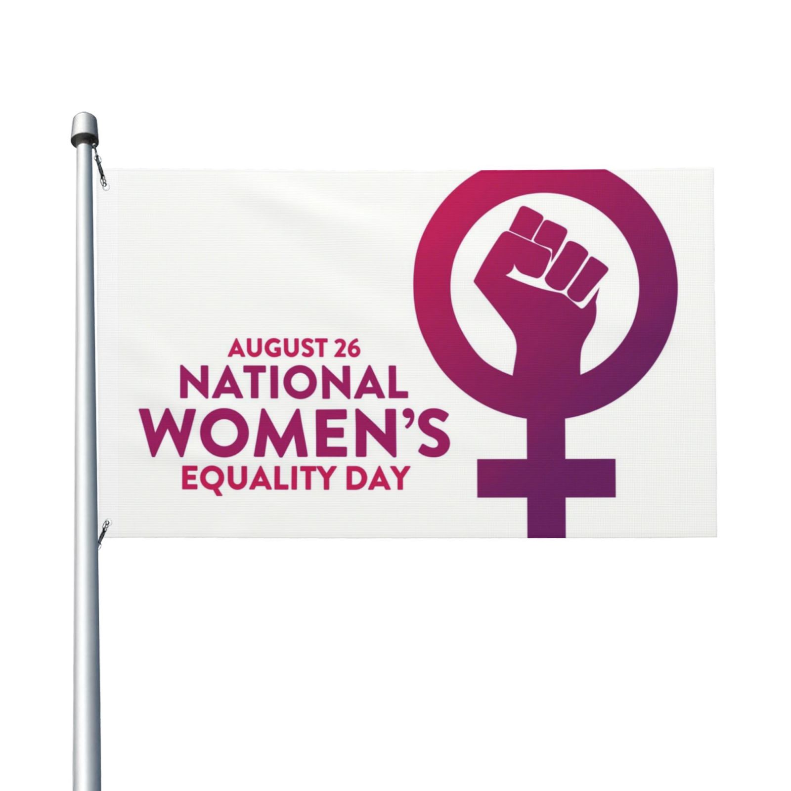 Women'S Equality Day 2024 Garden Flags 3x5 Ft Decoration Double Side ...