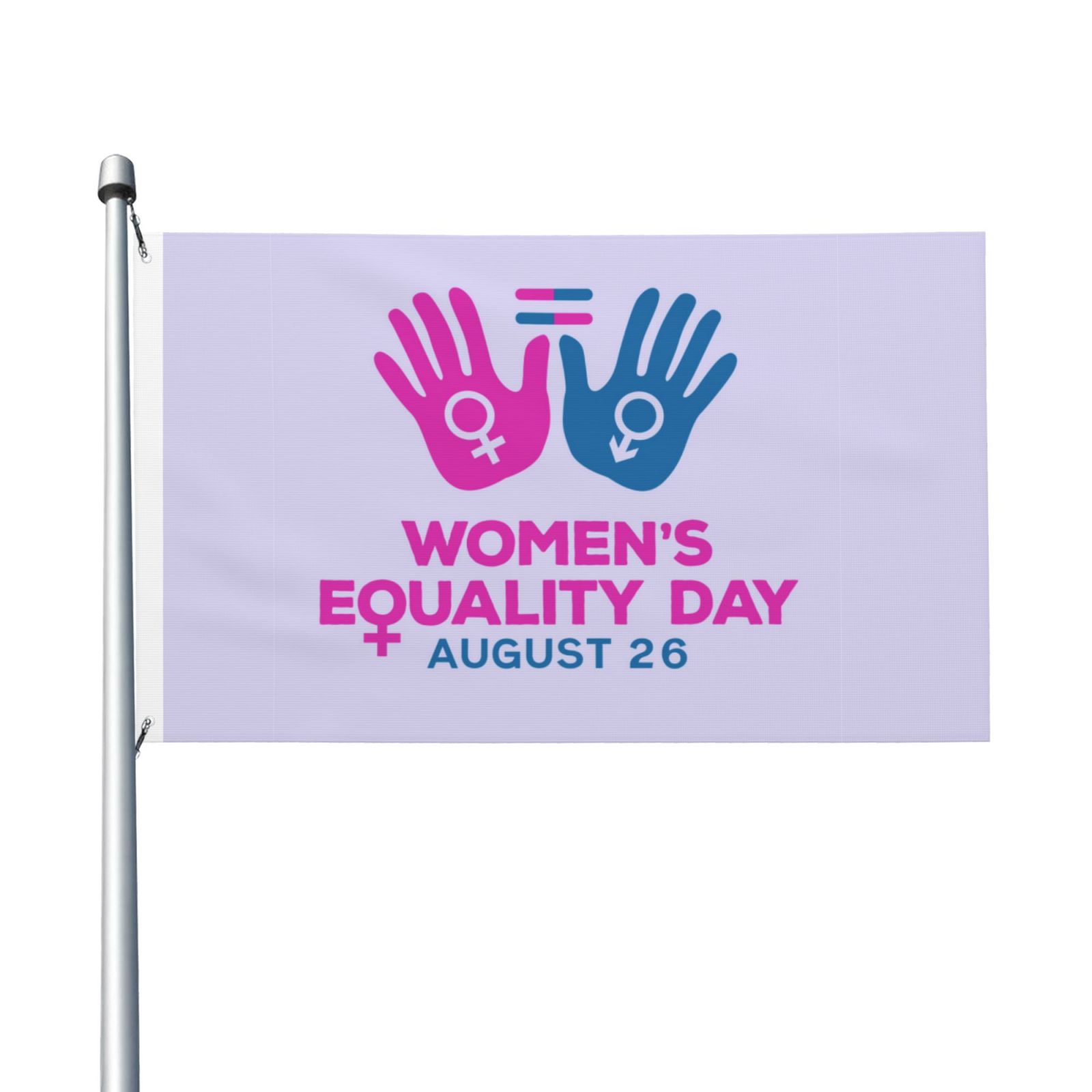 Women'S Equality Day 2024 Garden Flags 3x5 Ft Decoration Double Side ...