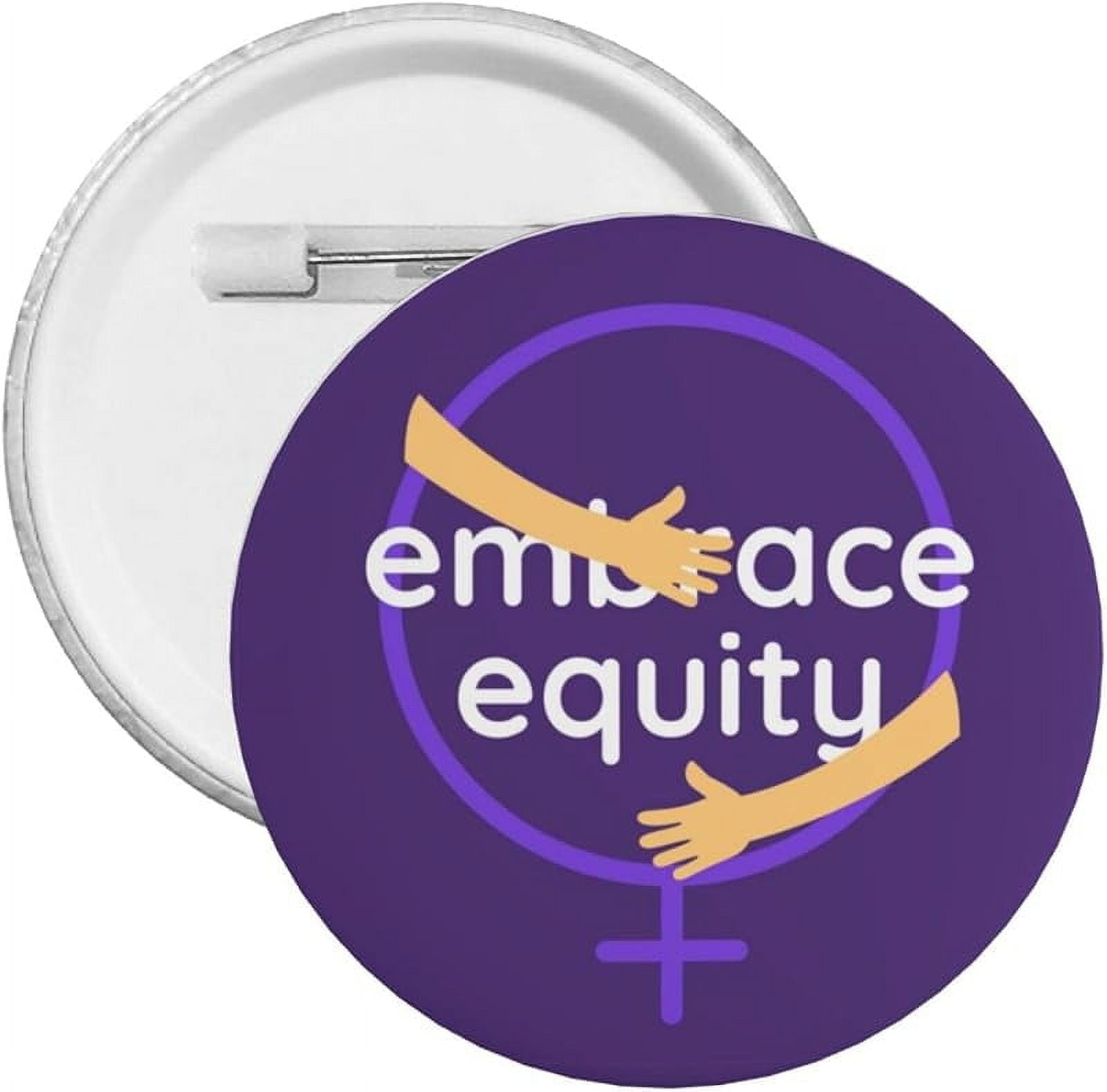 Women'S Equality Day 2024 Pins Buttons Round Badges Brooches Pin ...