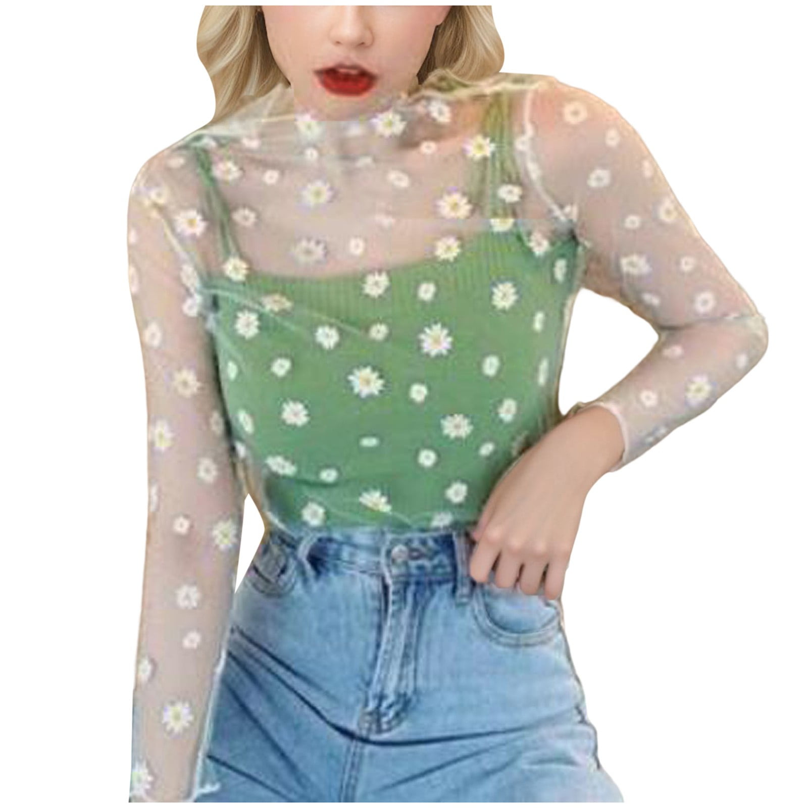 Women’S Ladies O Neck Log Sleeve T Shirts for Women Sleeve Printed ...