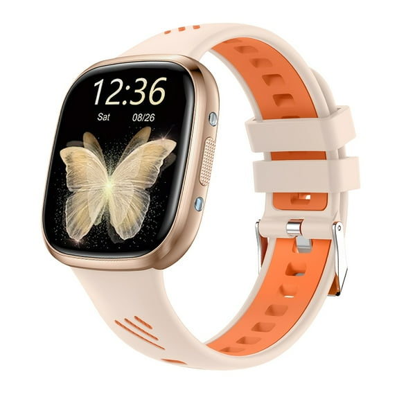 Women'S Smart Watch: LED Flashlight, Wireless Calling & Fitness Tracker ...