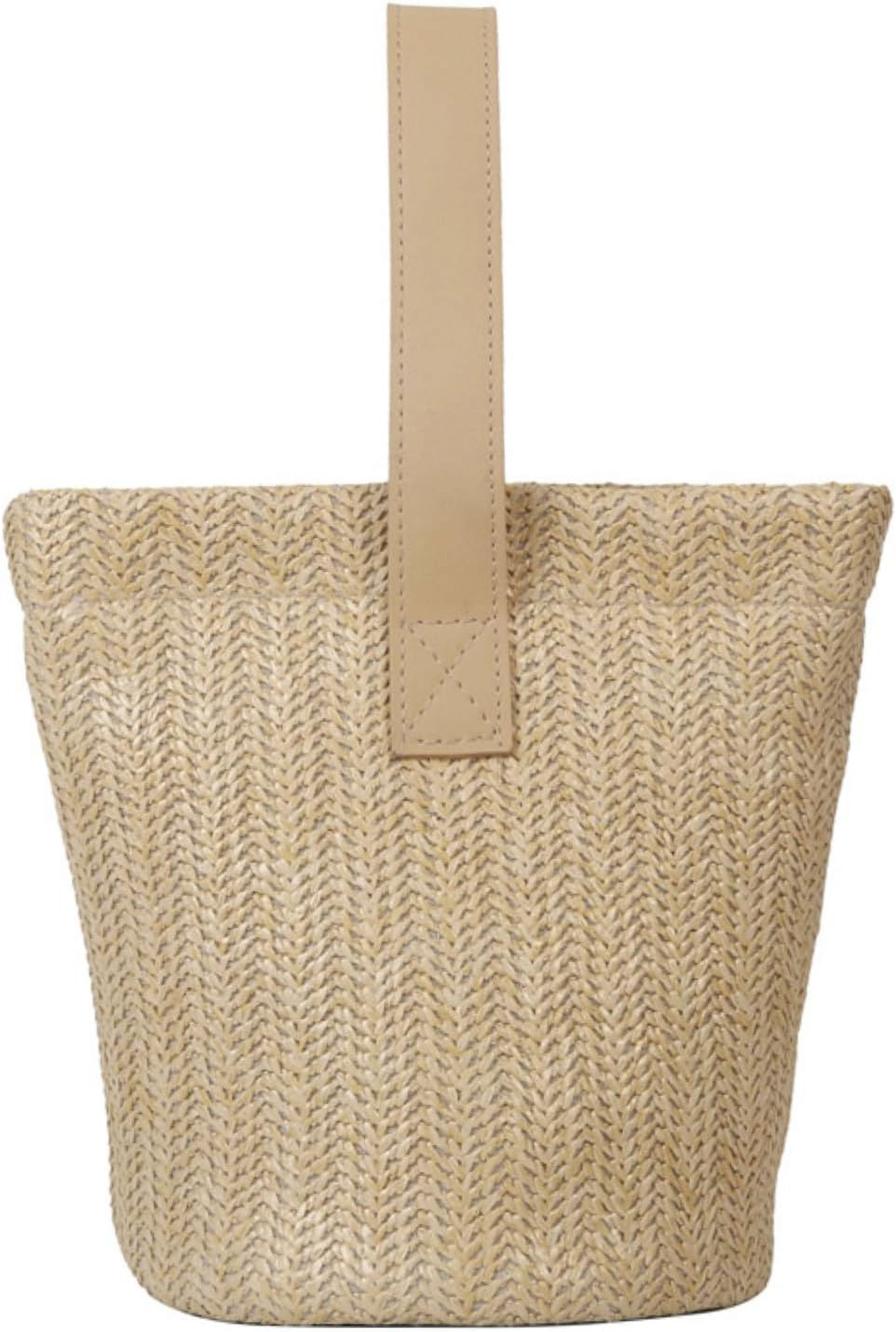 Women'S Summer Handbags Woven Bags Beach Handbags Beach Bags Bucket ...