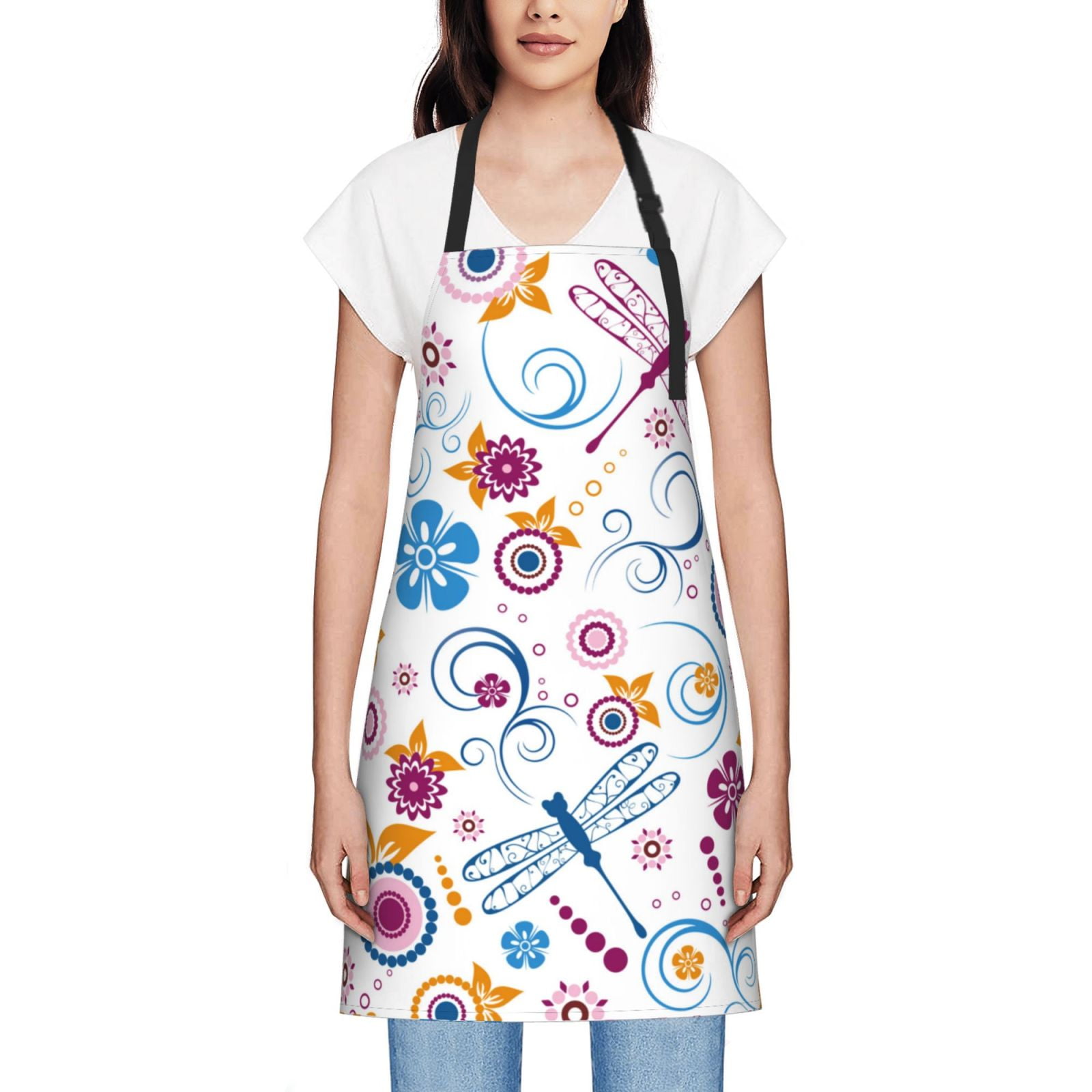 Women'S Waterproof Apron Dirt Resistant And Wear-Resistant Adjustable ...