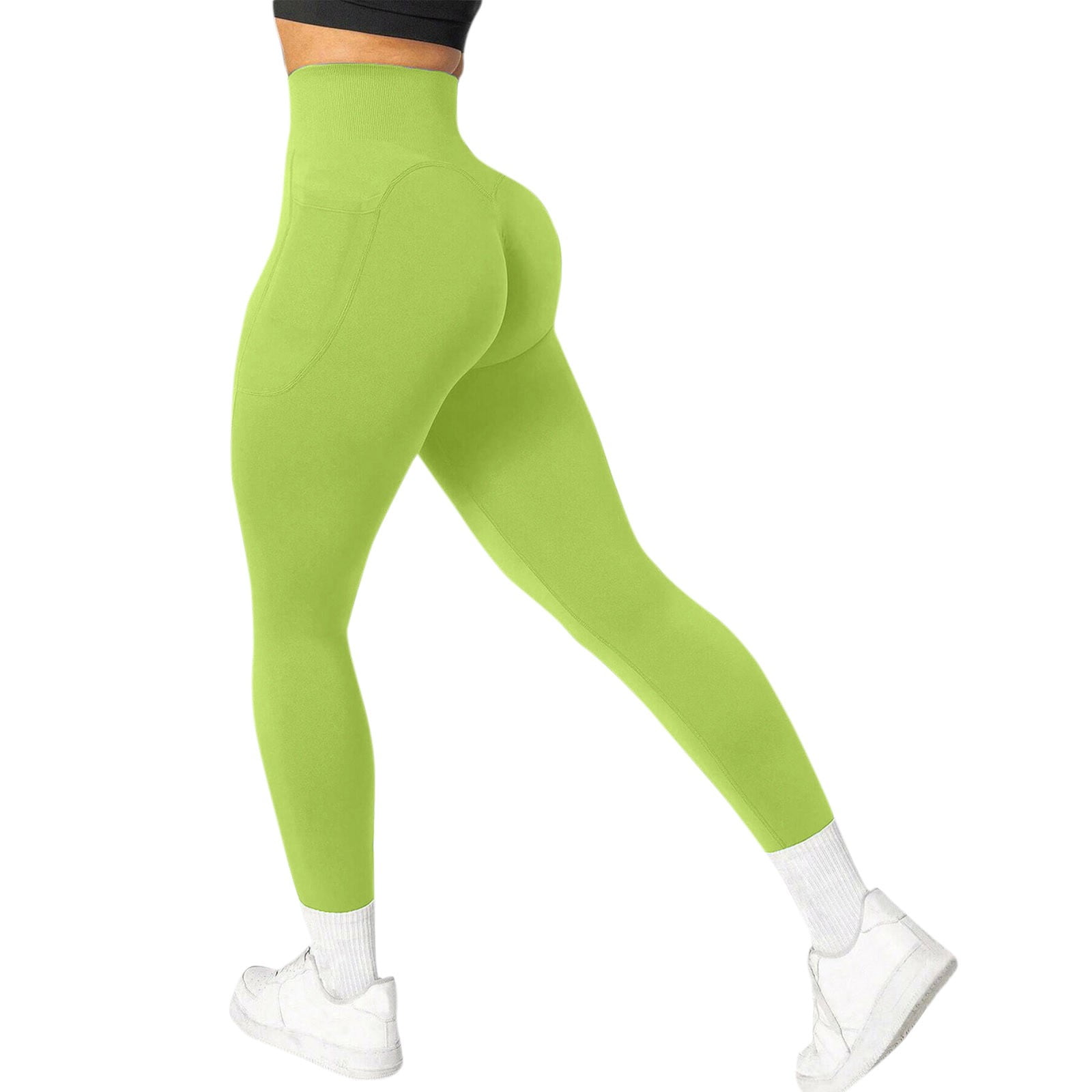Women Scrunch Butt Lifting Leggings High Waist Tummy Control Pants ...
