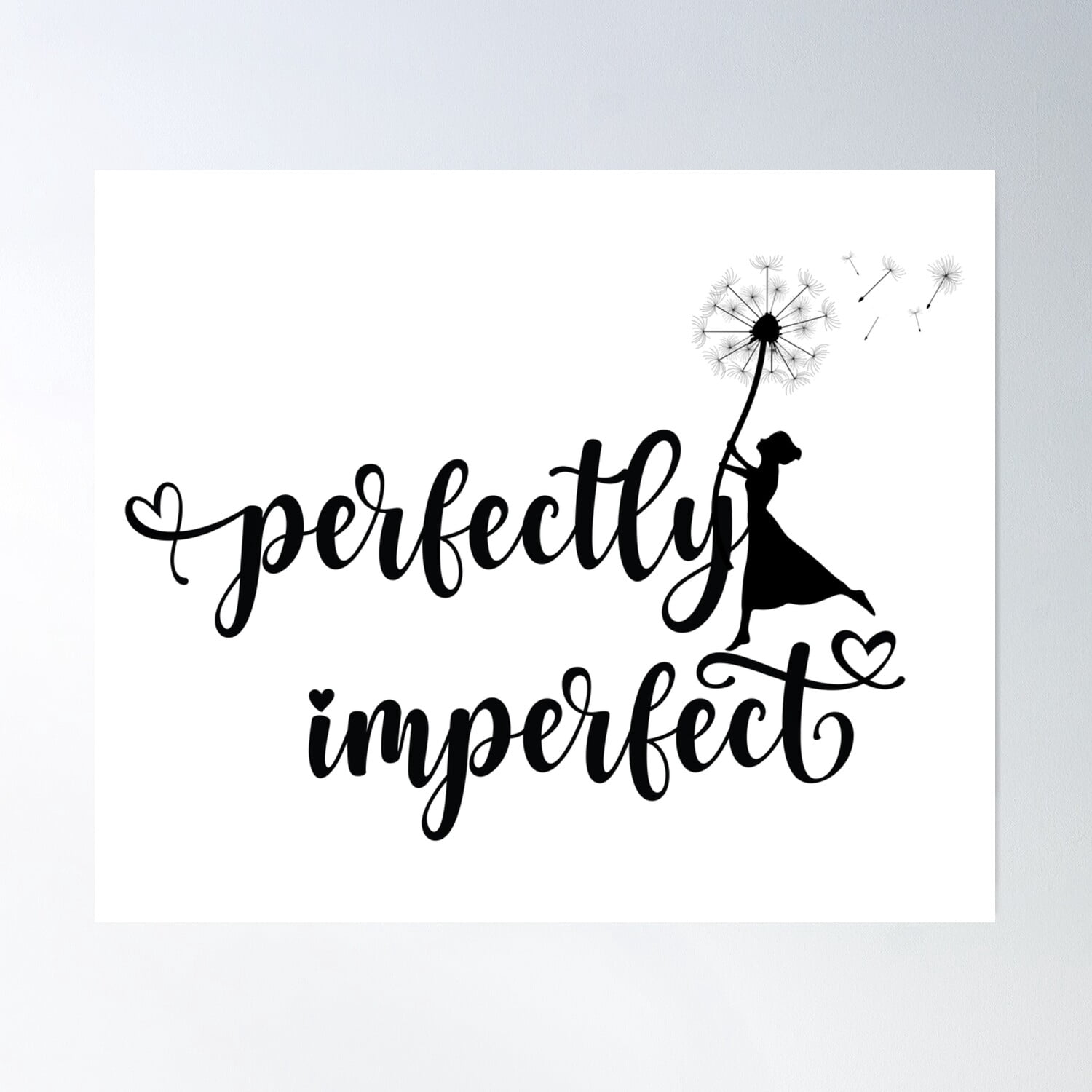 Women Self Confidence Poster Wall Art, Modern Wall Decor, 8x12 UNFRAMED ...