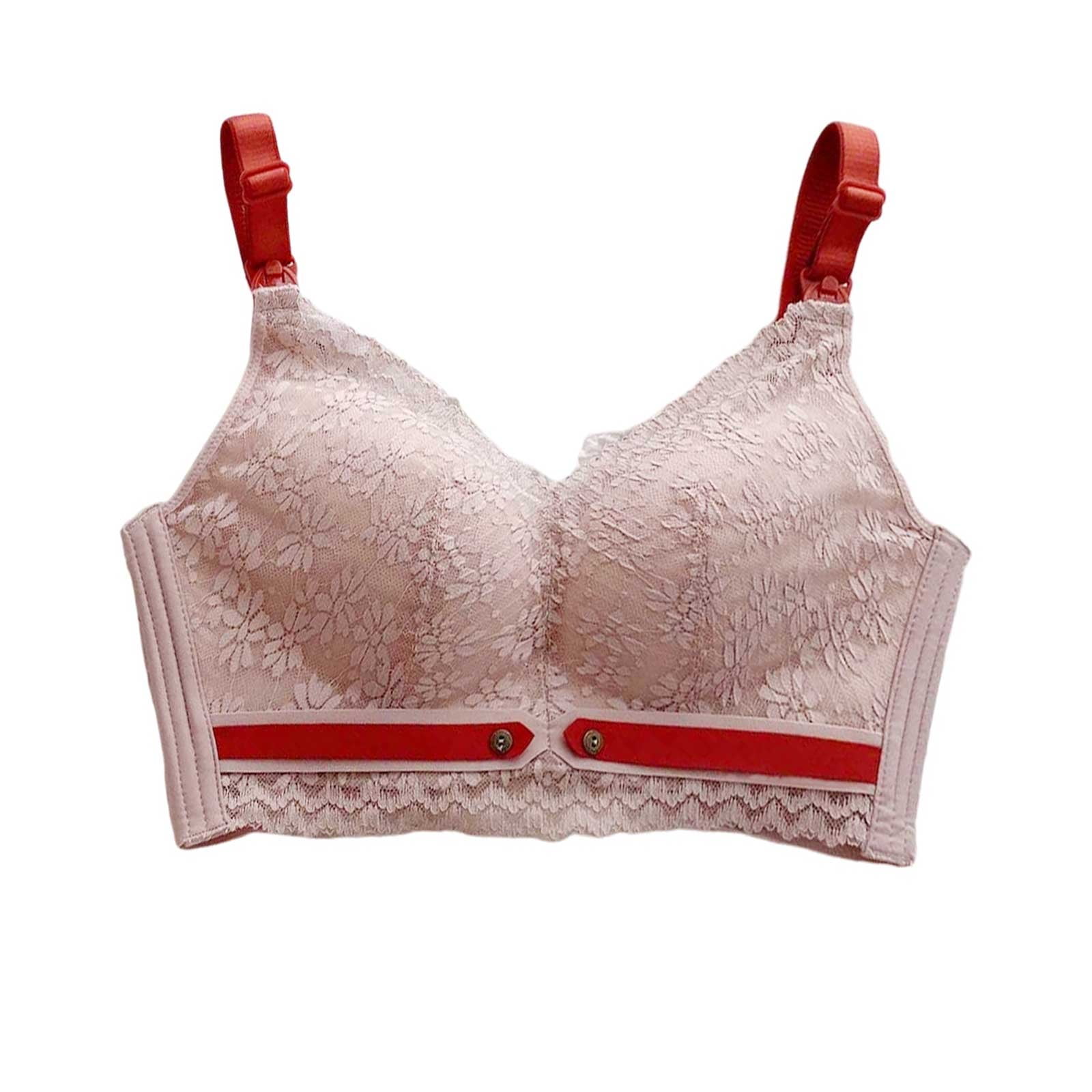 Women Sexy Lace Lactation Bra Comfortable Maternity Bra Thin Push Up ...