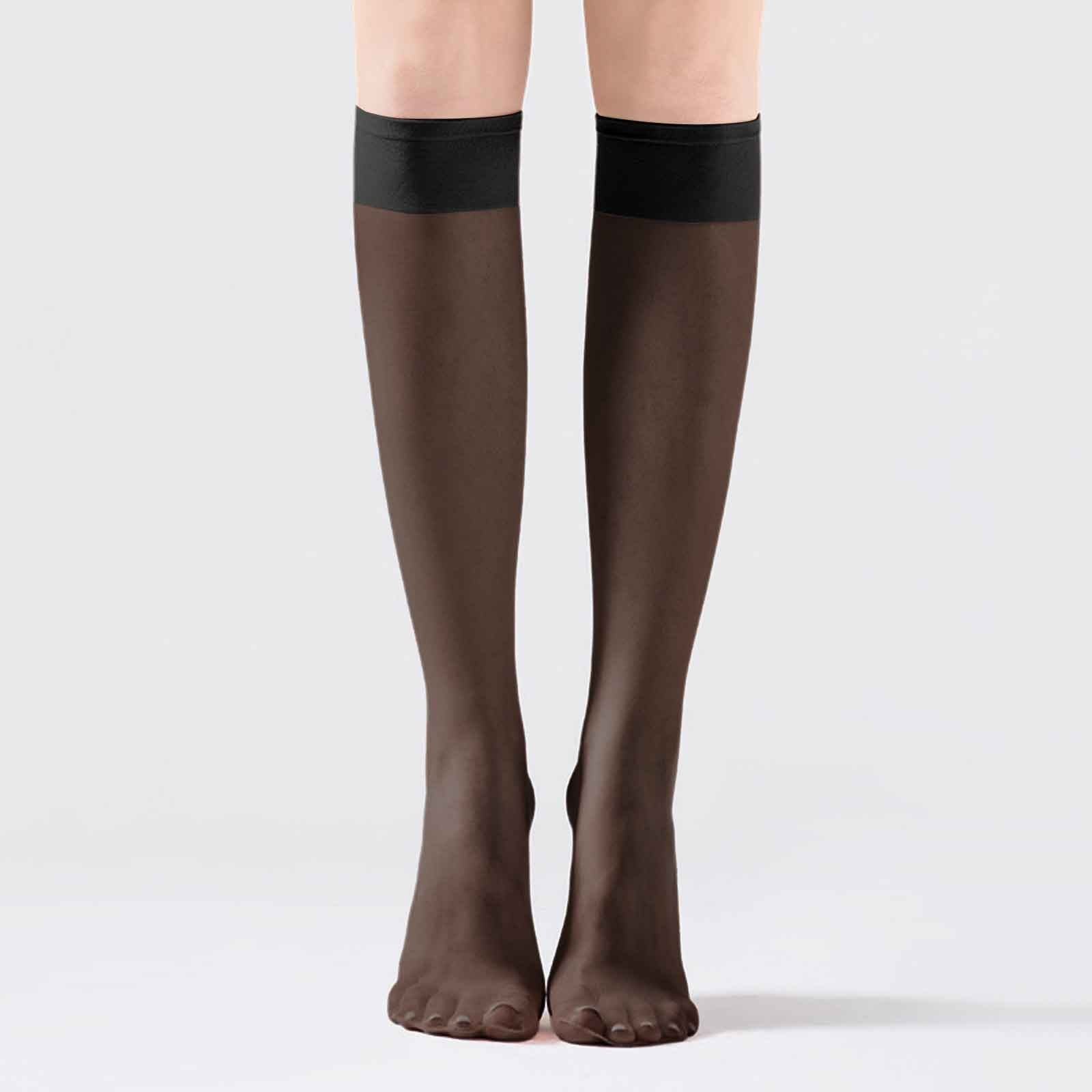 Women Sexy Solid 2PC Stockings Snag Stockings Summer Thin Stockings Enginee Garments Thigh High ...