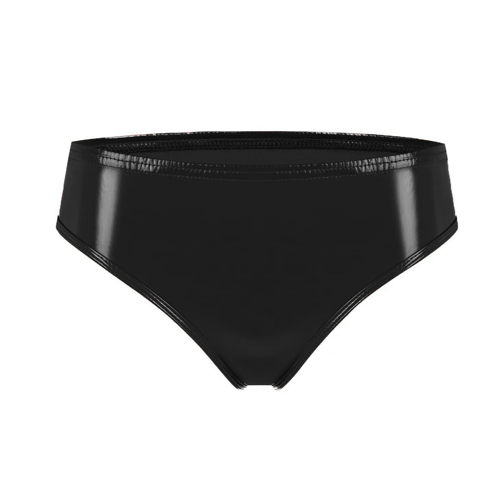 Women Shiny Metallic Panty Briefs High Cut Ballet Dance Underwear ...