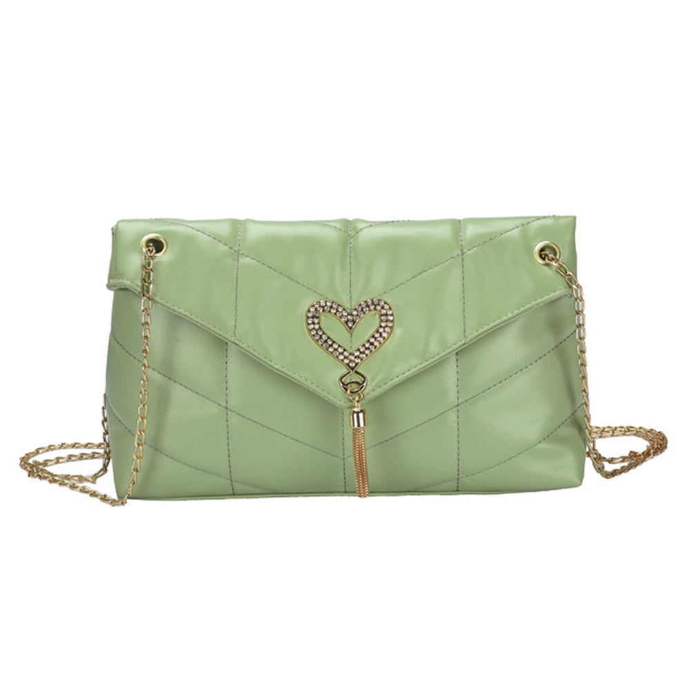 Women Shoulder Bag Crossbody Purses for Women with Chain Strap Quilted ...