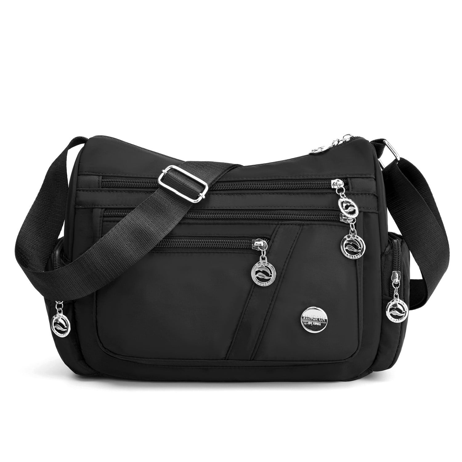 Women Shoulder Bag, Multiple Pockets Messenger Bag, Ladies Crossbody ...