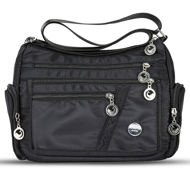 Women Shoulder Bag, Multiple Pockets Messenger Bag, Ladies Crossbody ...