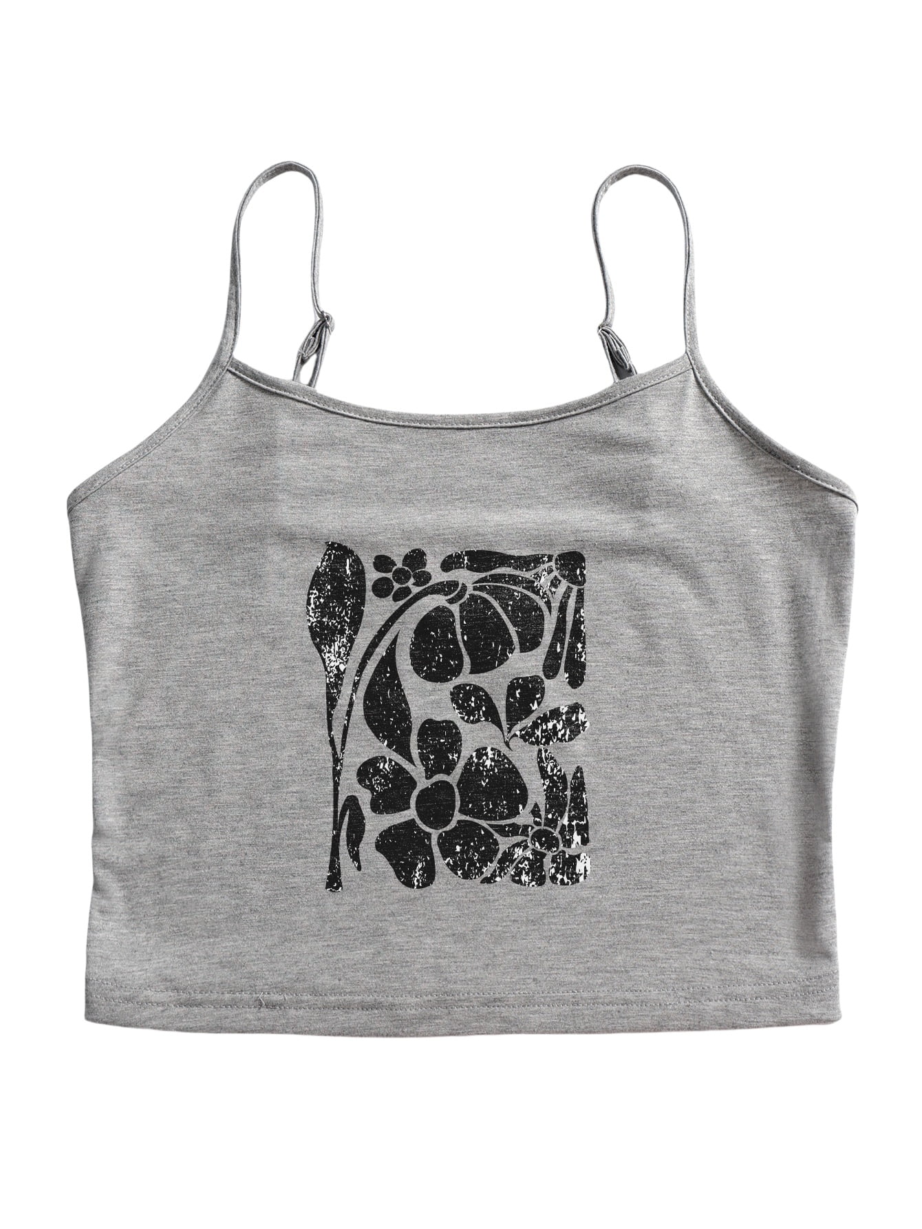 Women Sleeveless Spaghetti Straps Tube Tank Tops Fitted Summer Basic ...