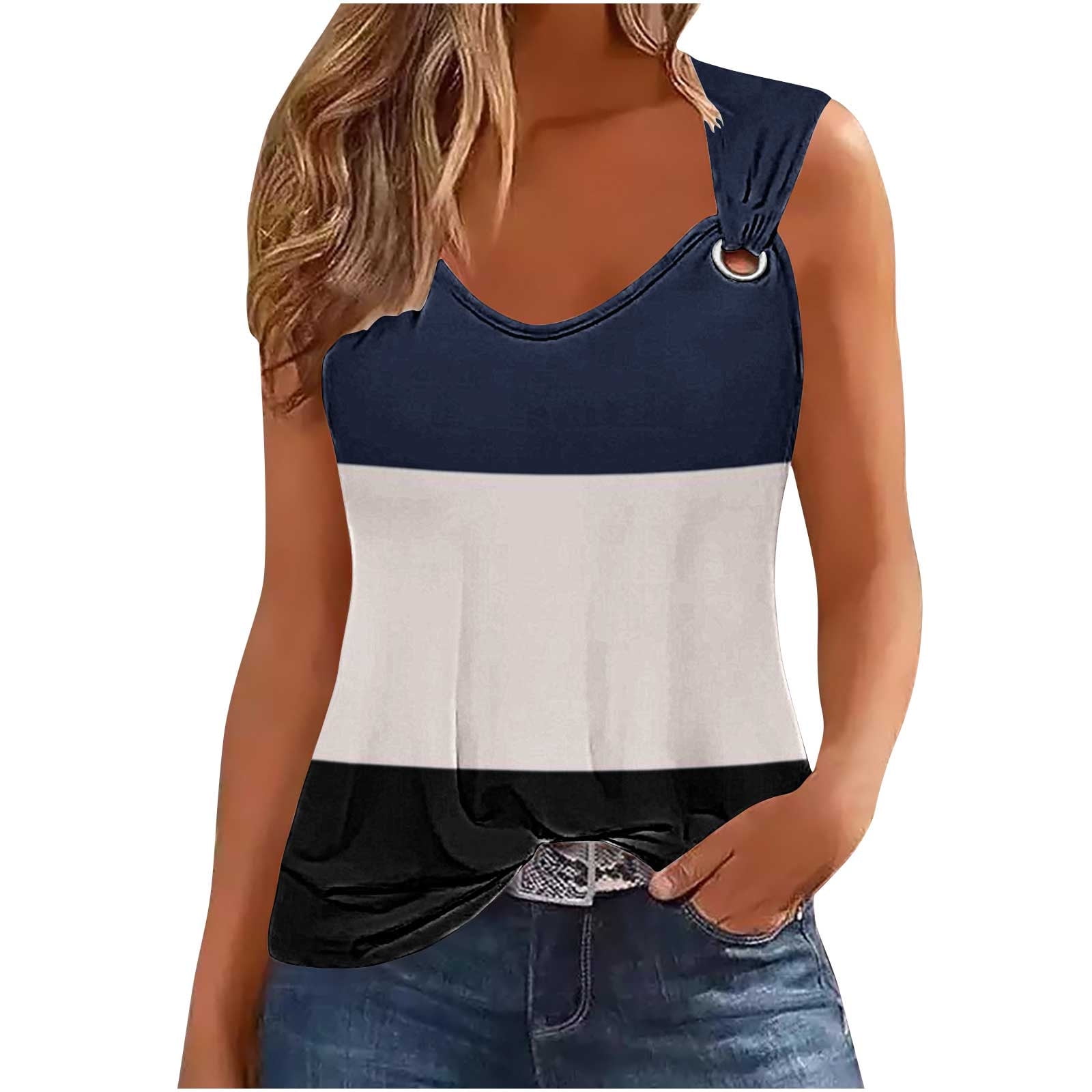 Women Sleeveless Tops for Work, Plus Size Blouses for Women 3X Basic ...