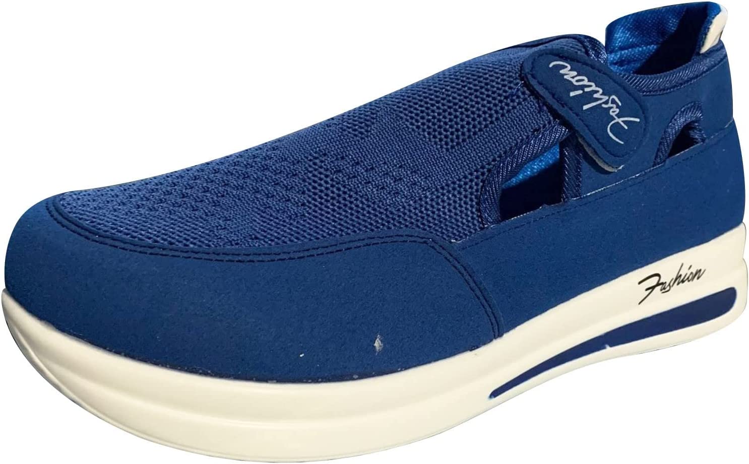 Women Sneakers Slip on Comfy Platform Loafers for Women Roman Large ...