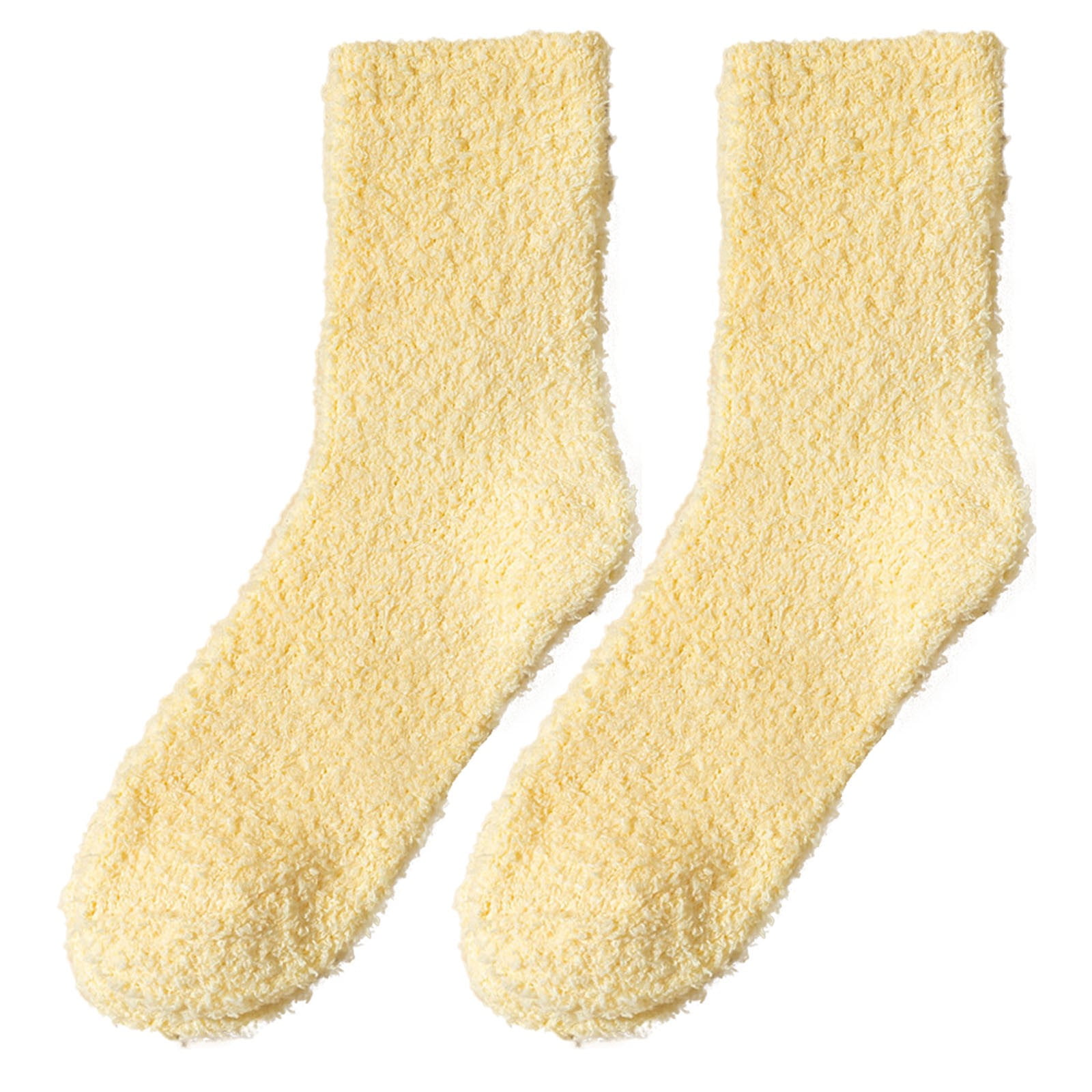 Women Socks 2 Pack Fuzzy Socks for Women Soft Fluffy Winter Cozy ...