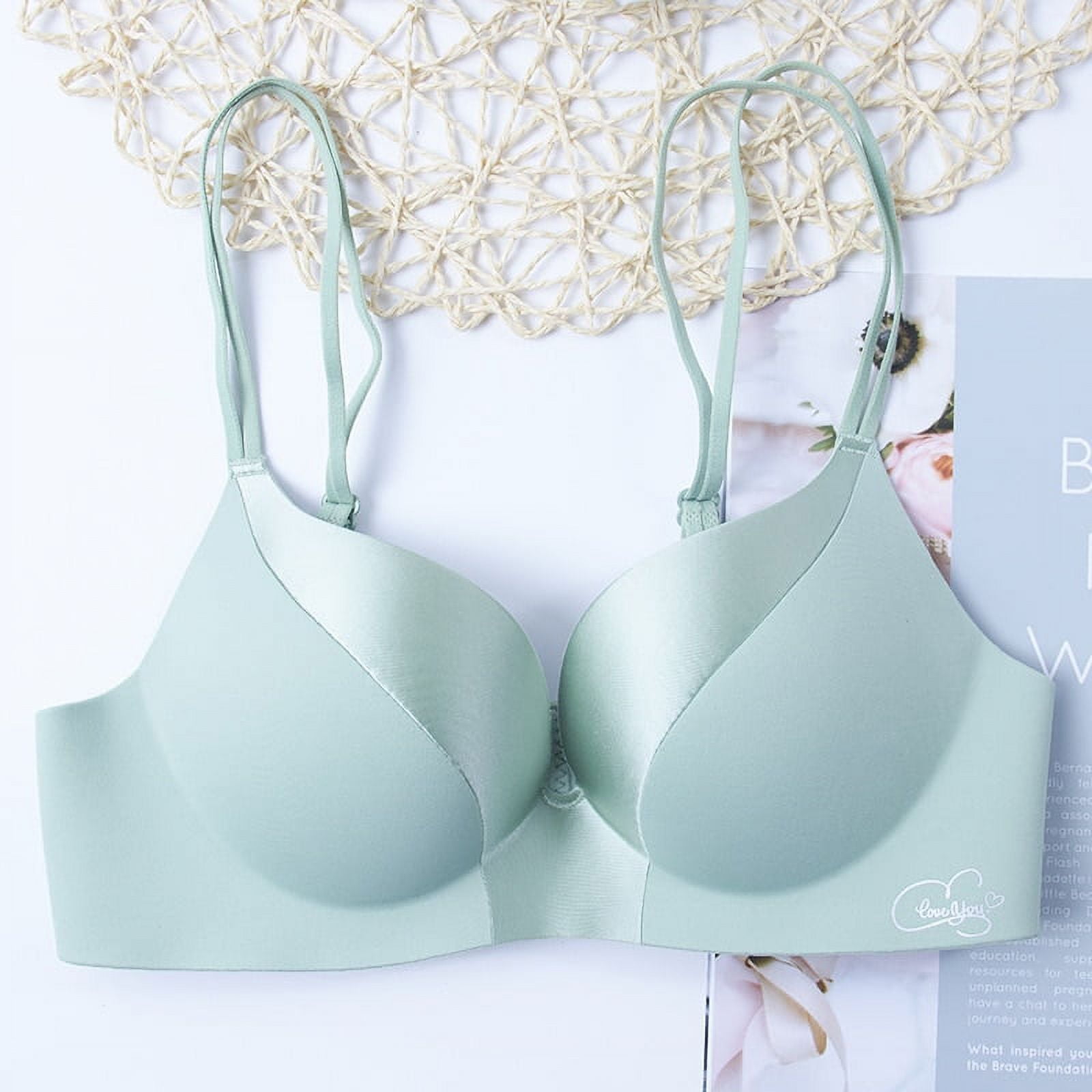 Women Soft Cup Bras Push Up Brassiere Comfort Underwear Fashion ...