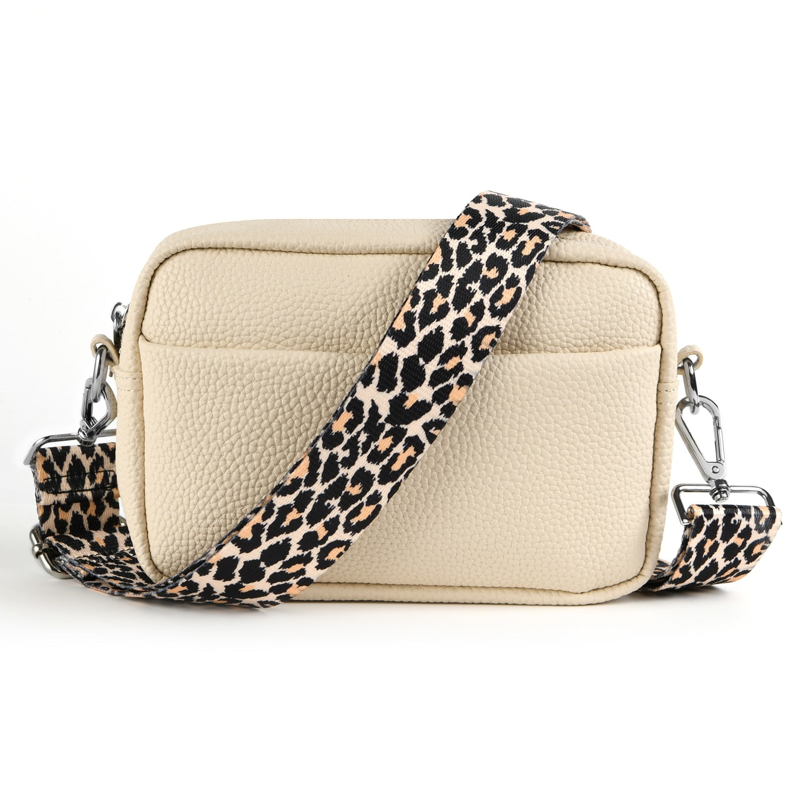 Women Solid Classic Purses and Handbags Wide Fabric Strap Crossbody Bag ...