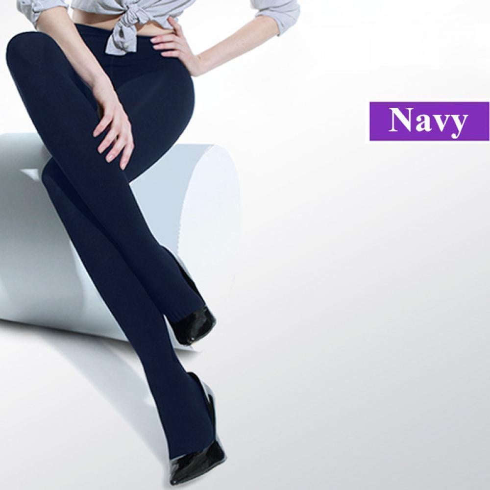 Women Solid Color Tights Stockings Spring Autumn Stretch Tights Fashion ...